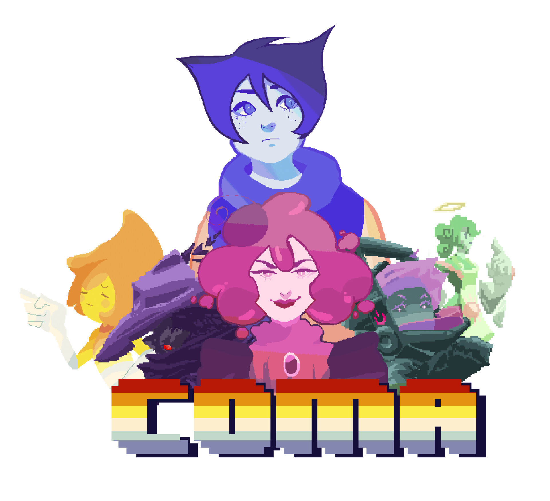 ArtStation - COMA Rhythm Pixel Game