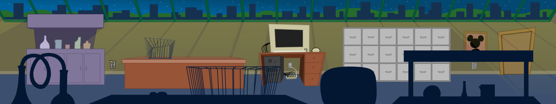 ArtStation - Labratory Pan Layout