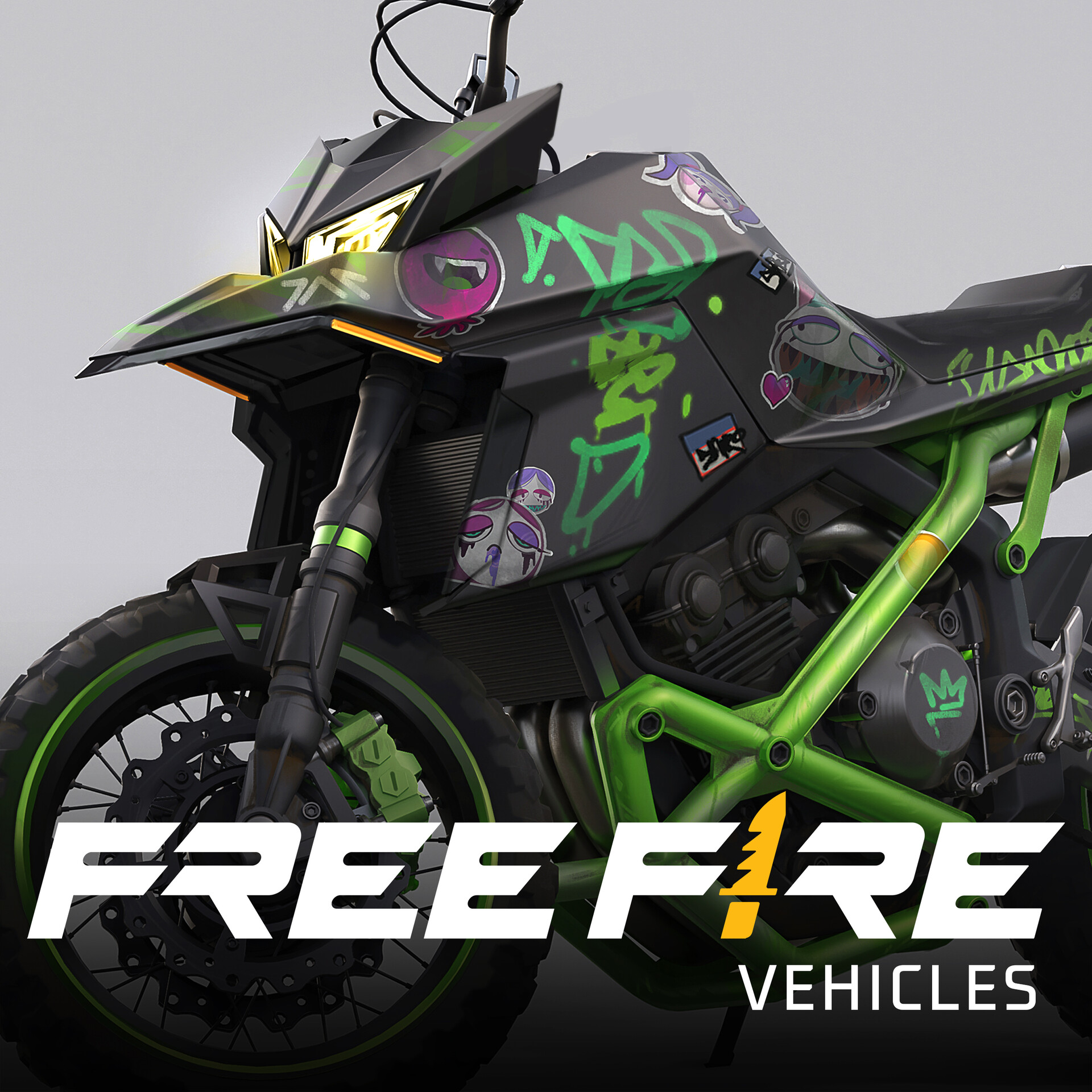 ArtStation - Free Fire Vehicle Skins