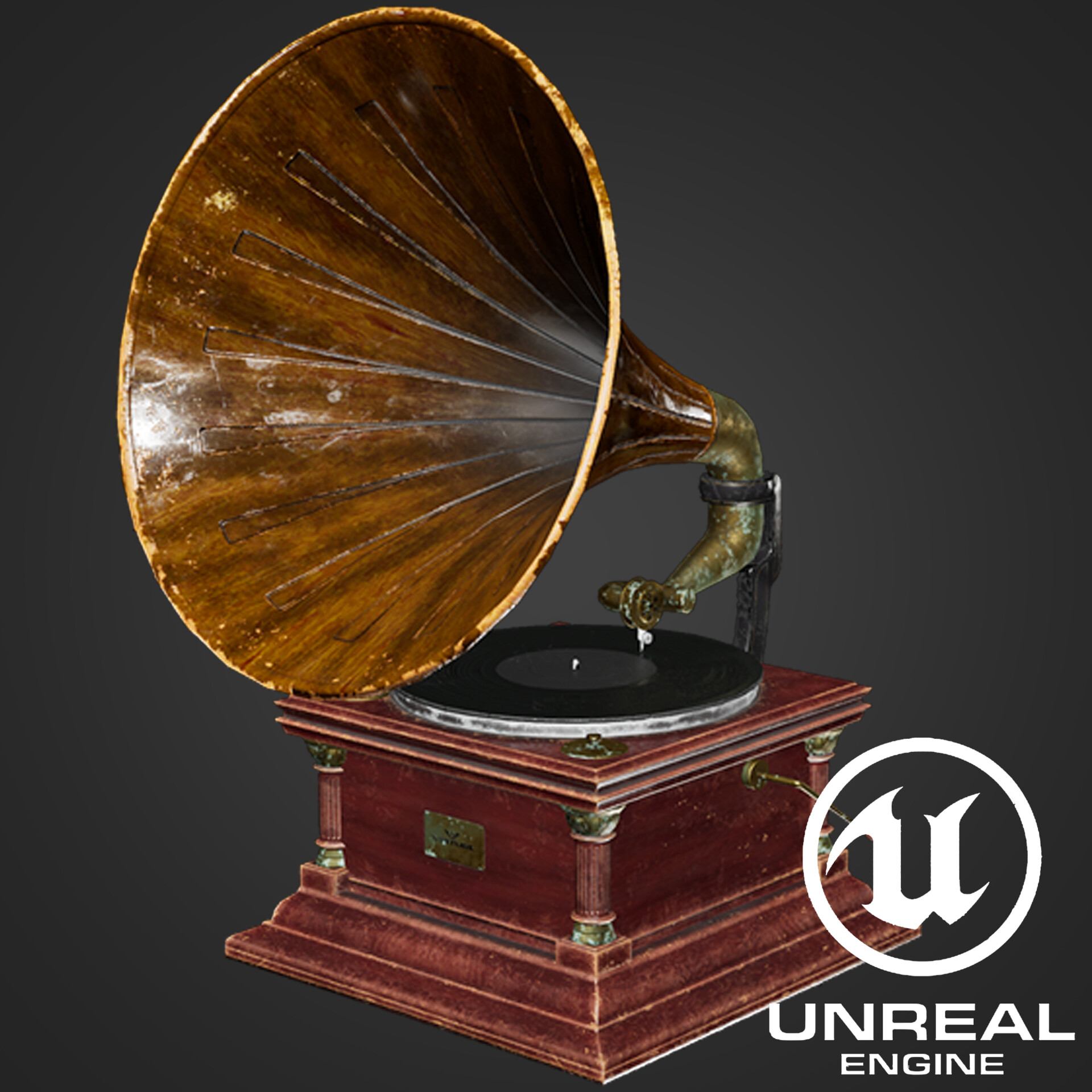 ArtStation - Gramophone | Prop Asset