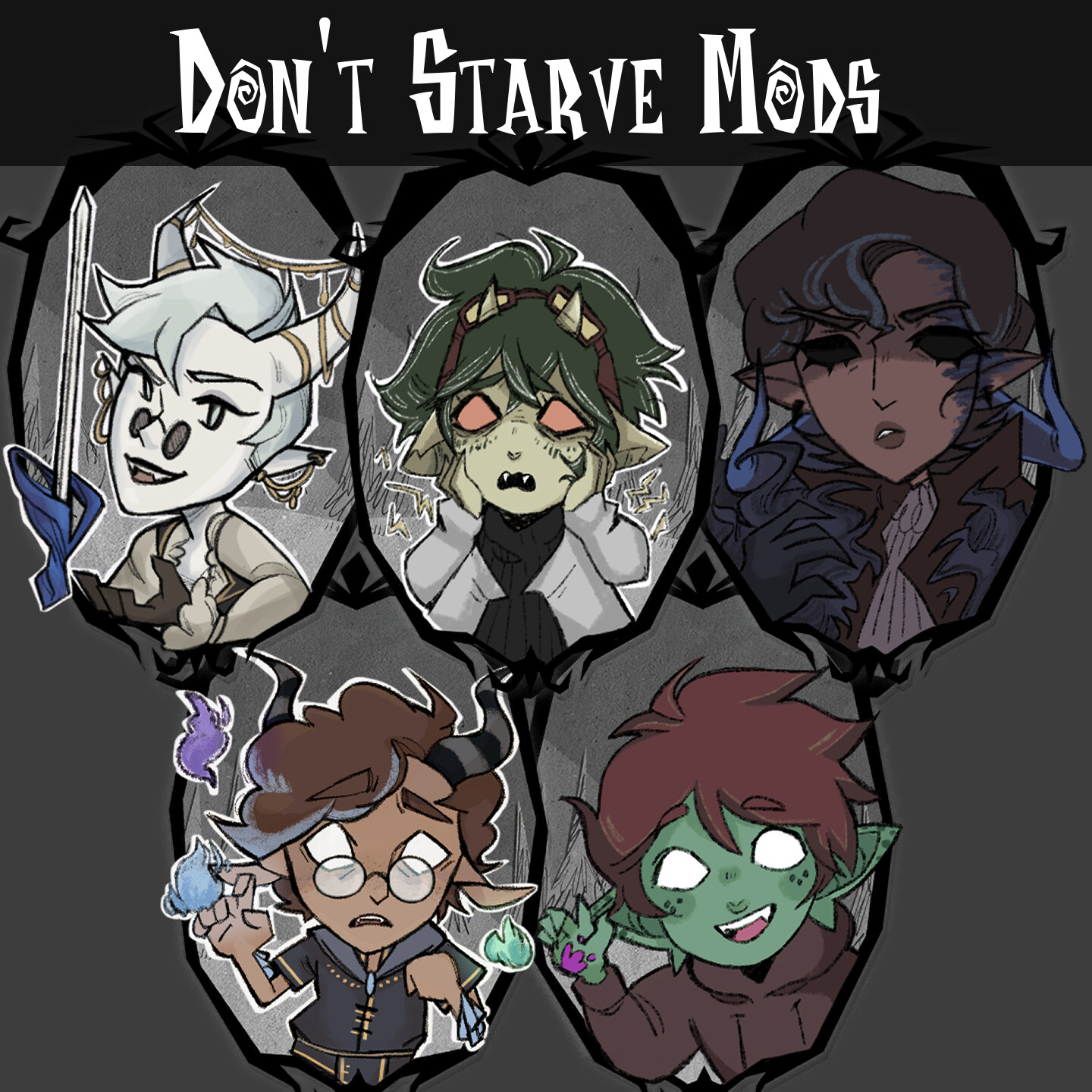 ArtStation - Don't Starve Together Custom Character Mods