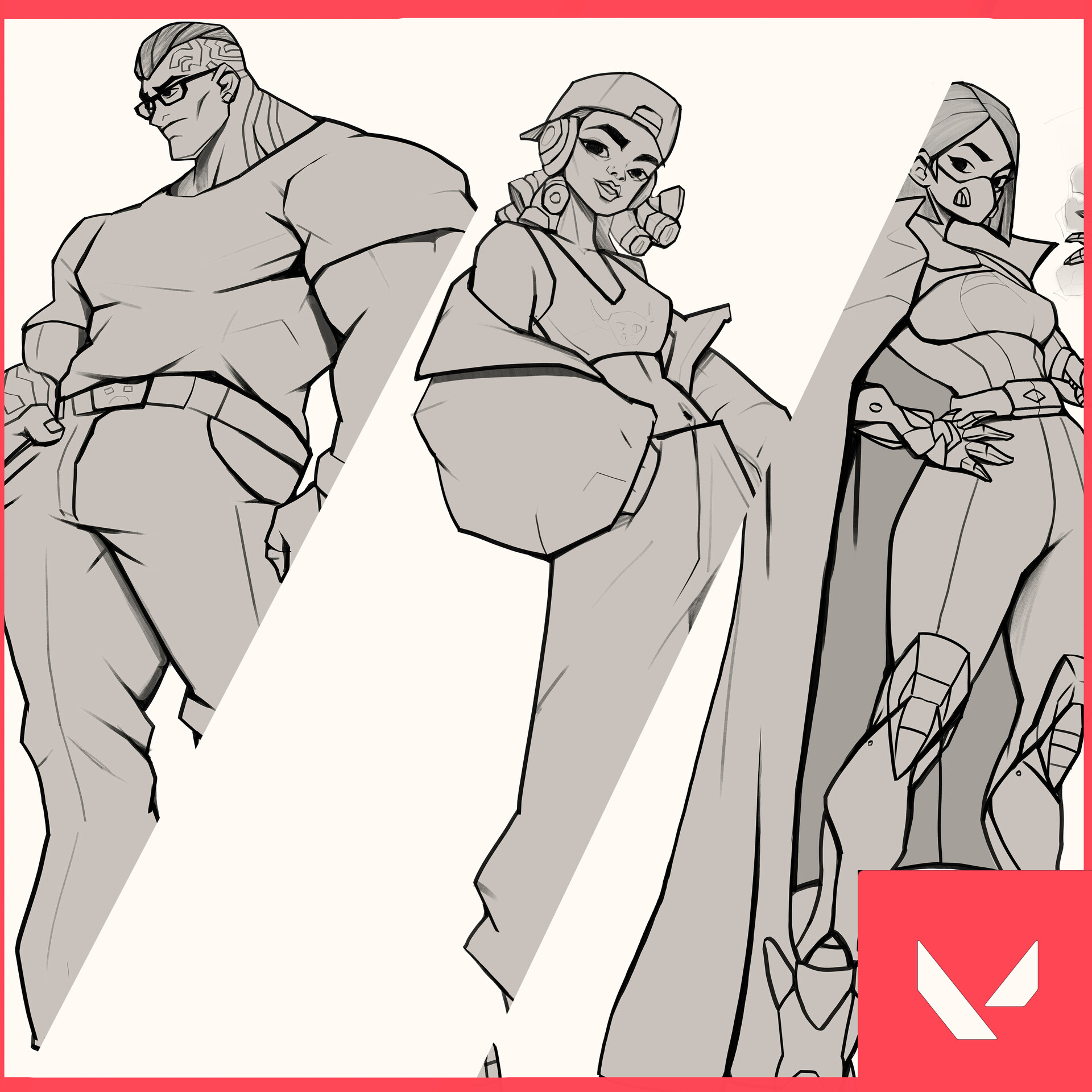 ArtStation - Valorant Sketches