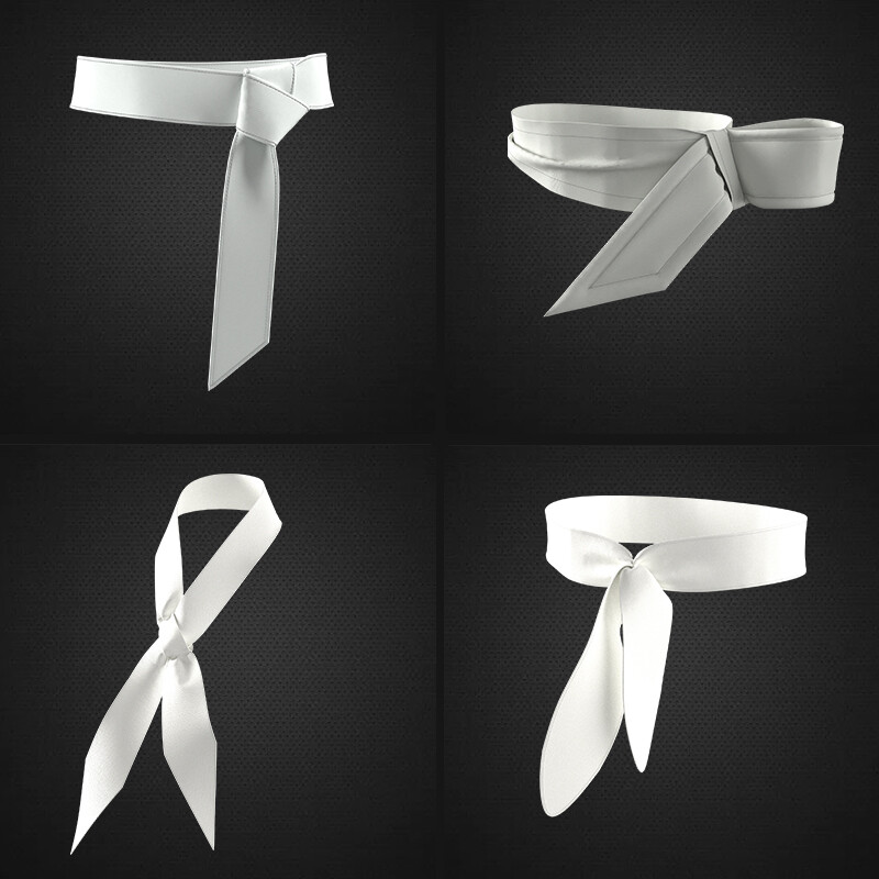 ArtStation - 27+2 Basic Knot Collection: Diverse Pre-Made Knots Your ...