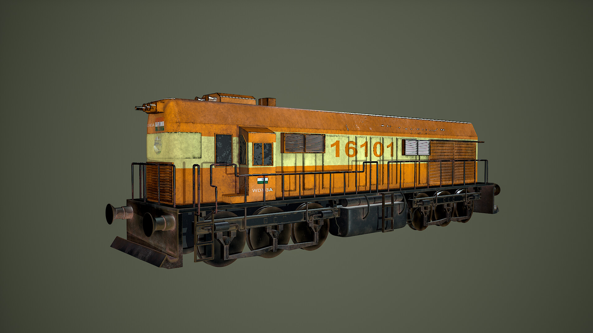 ArtStation - Diesel engine