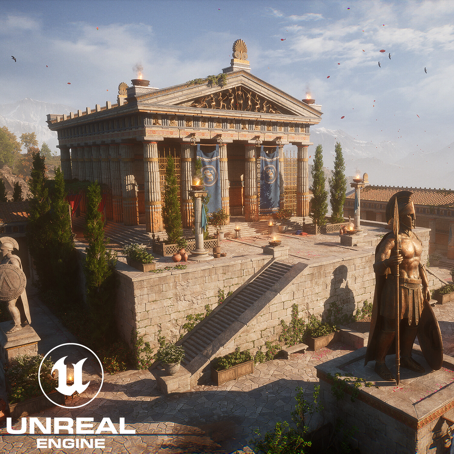 ArtStation - Temple. Assassin's Creed Fan Art