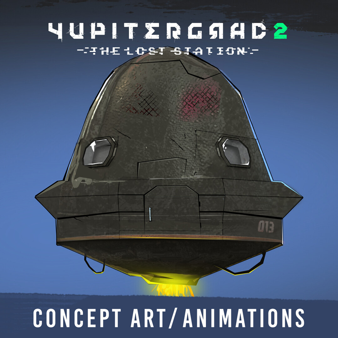 ArtStation - Yupitergrad 2: The Lost Station / animation