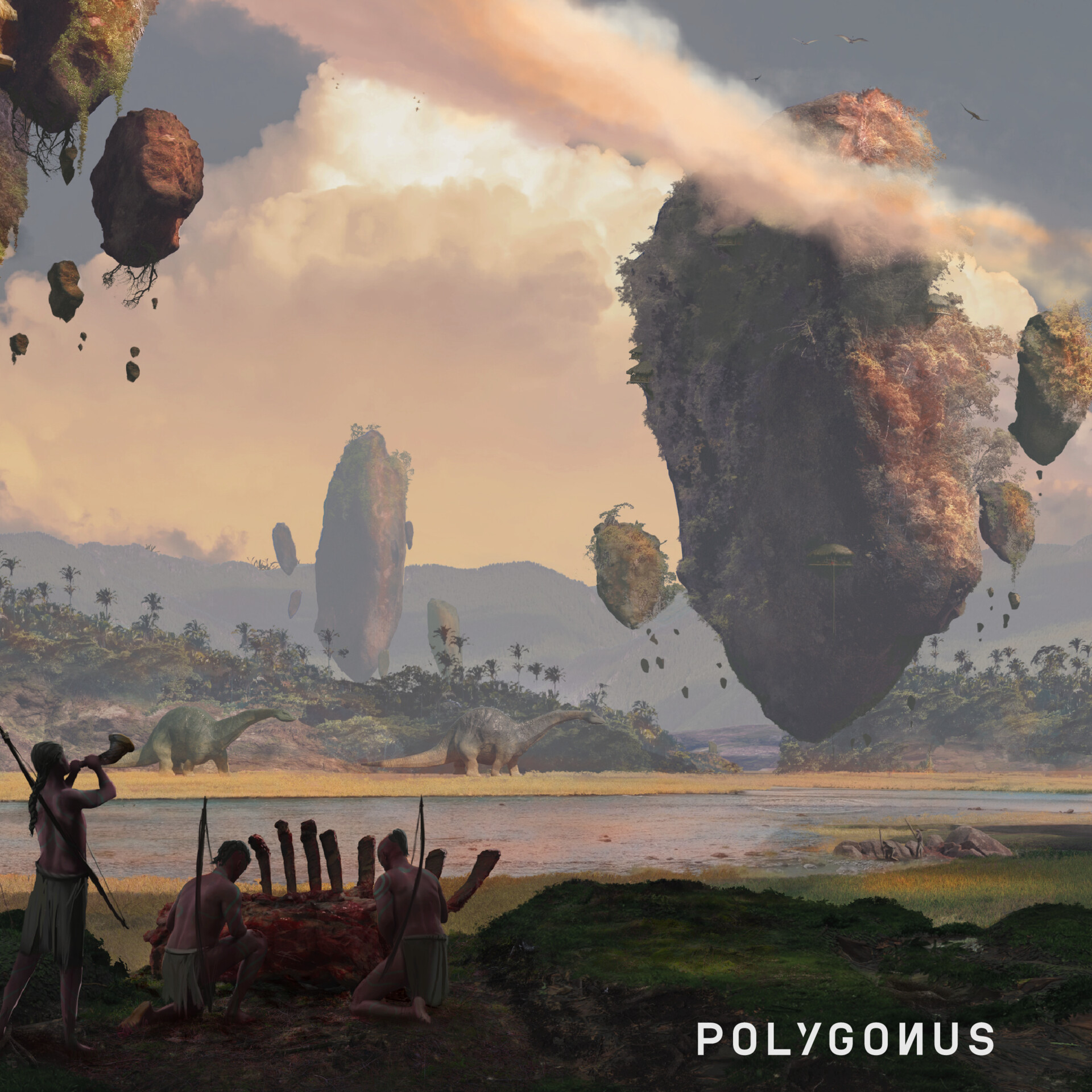 ArtStation - Flying Rocks