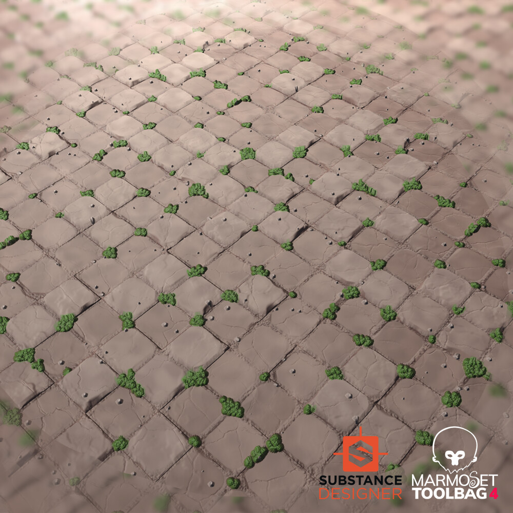 ArtStation - Pavement material
