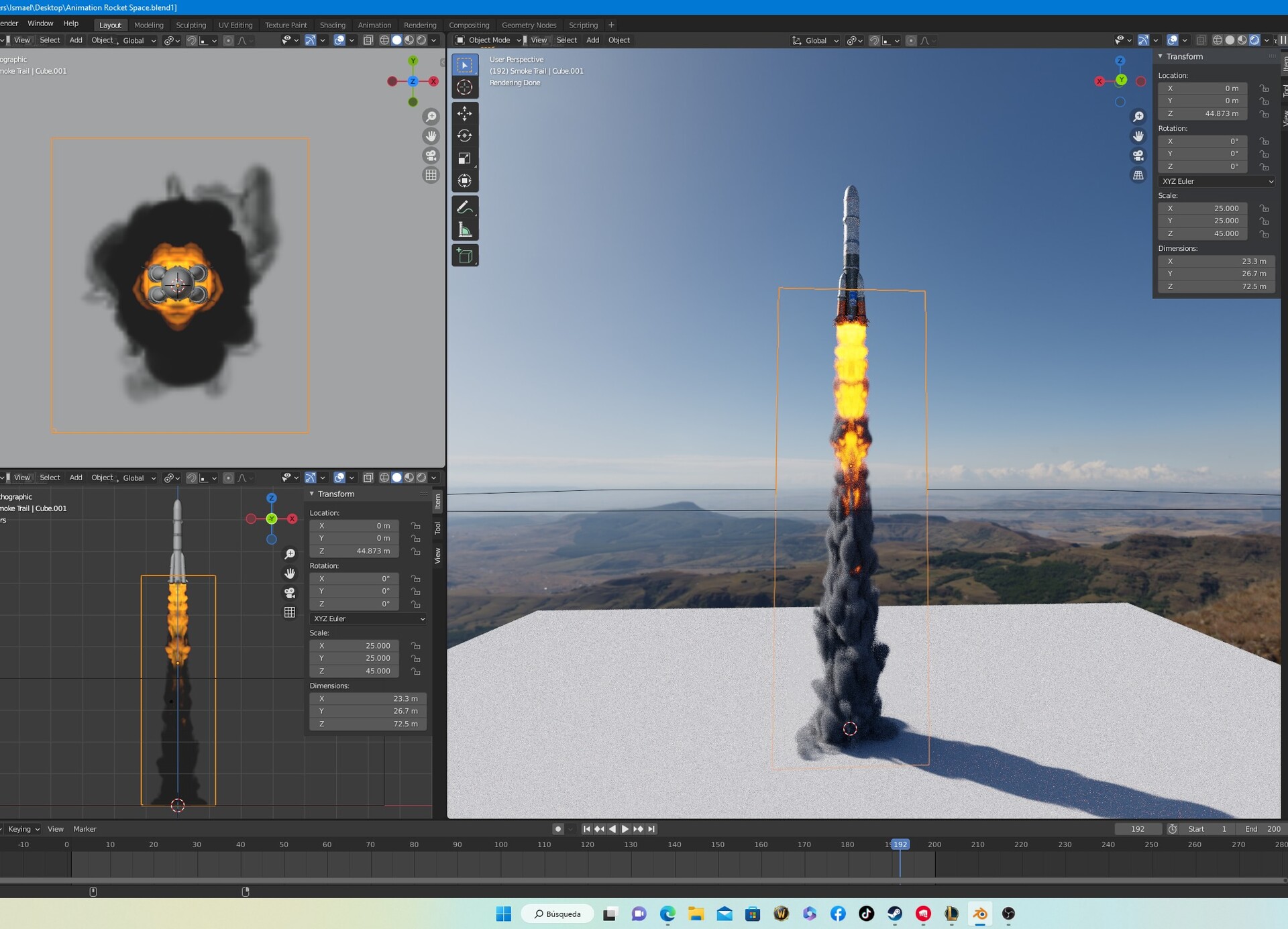 ArtStation - Rocket Animation 3D