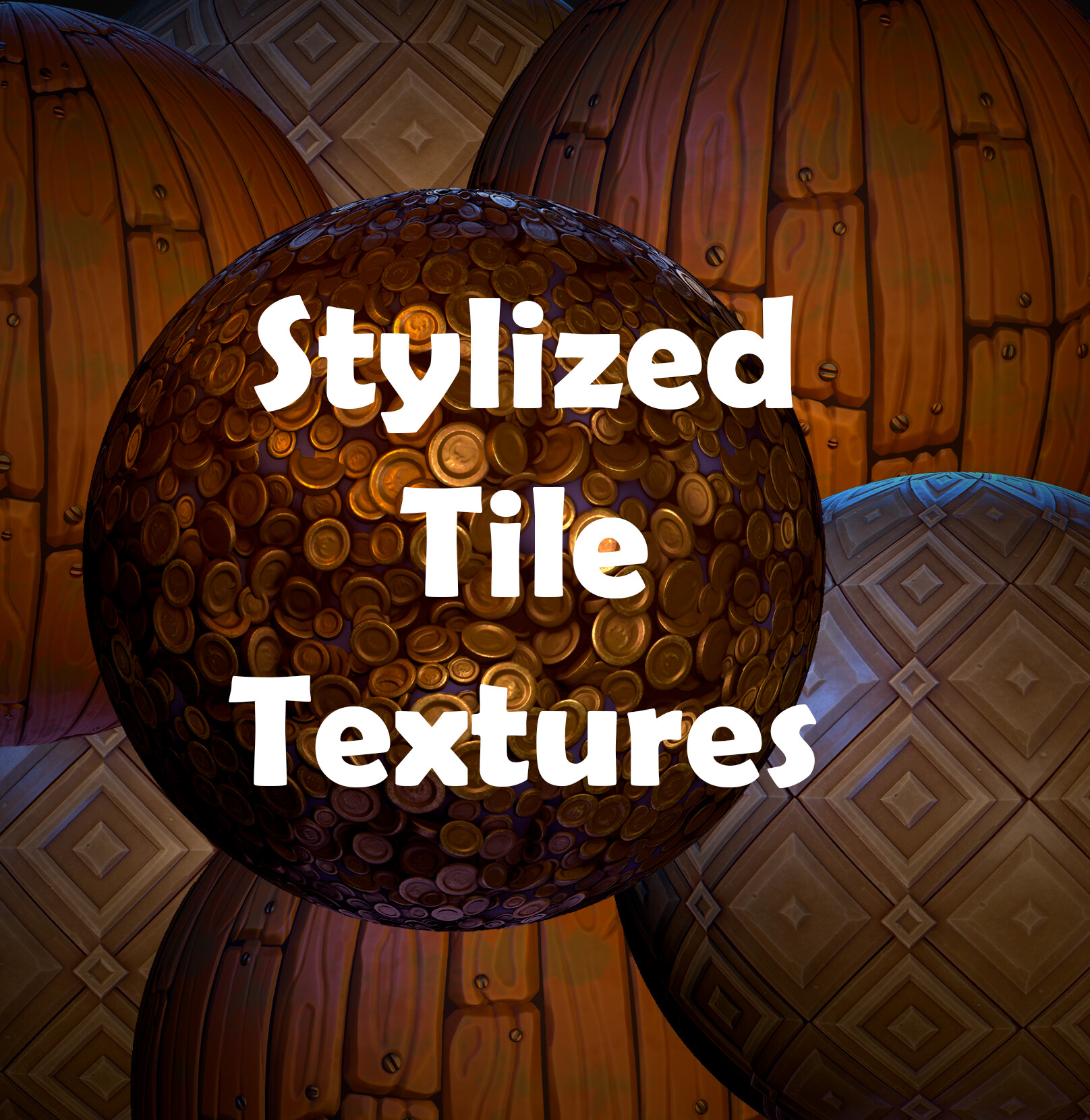 ArtStation - Stylized Tile Textures