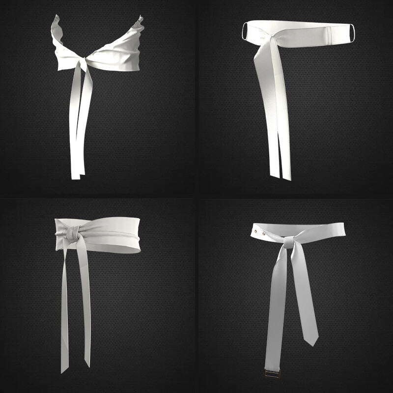 ArtStation - 27+2 Basic Knot Collection: Diverse Pre-Made Knots Your ...