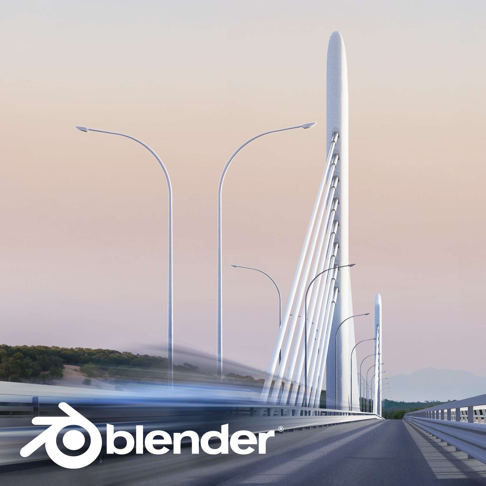 ArtStation - Bridge project. AI rendering