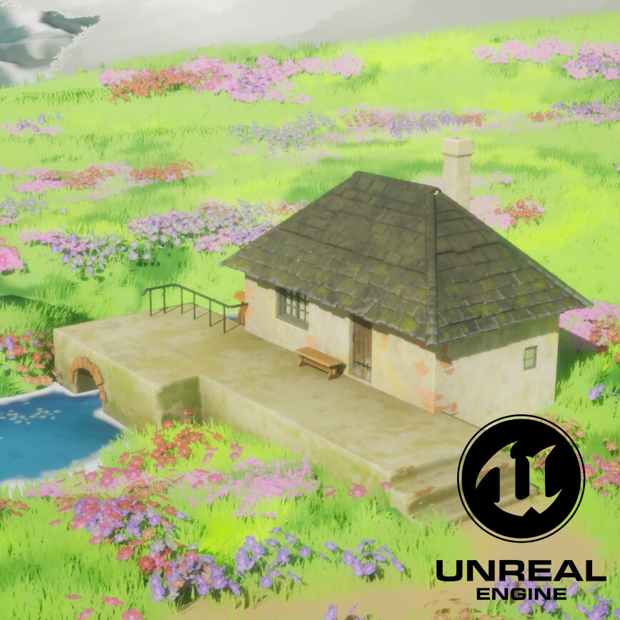 ArtStation - Secret Garden (Howl's Moving Castle)