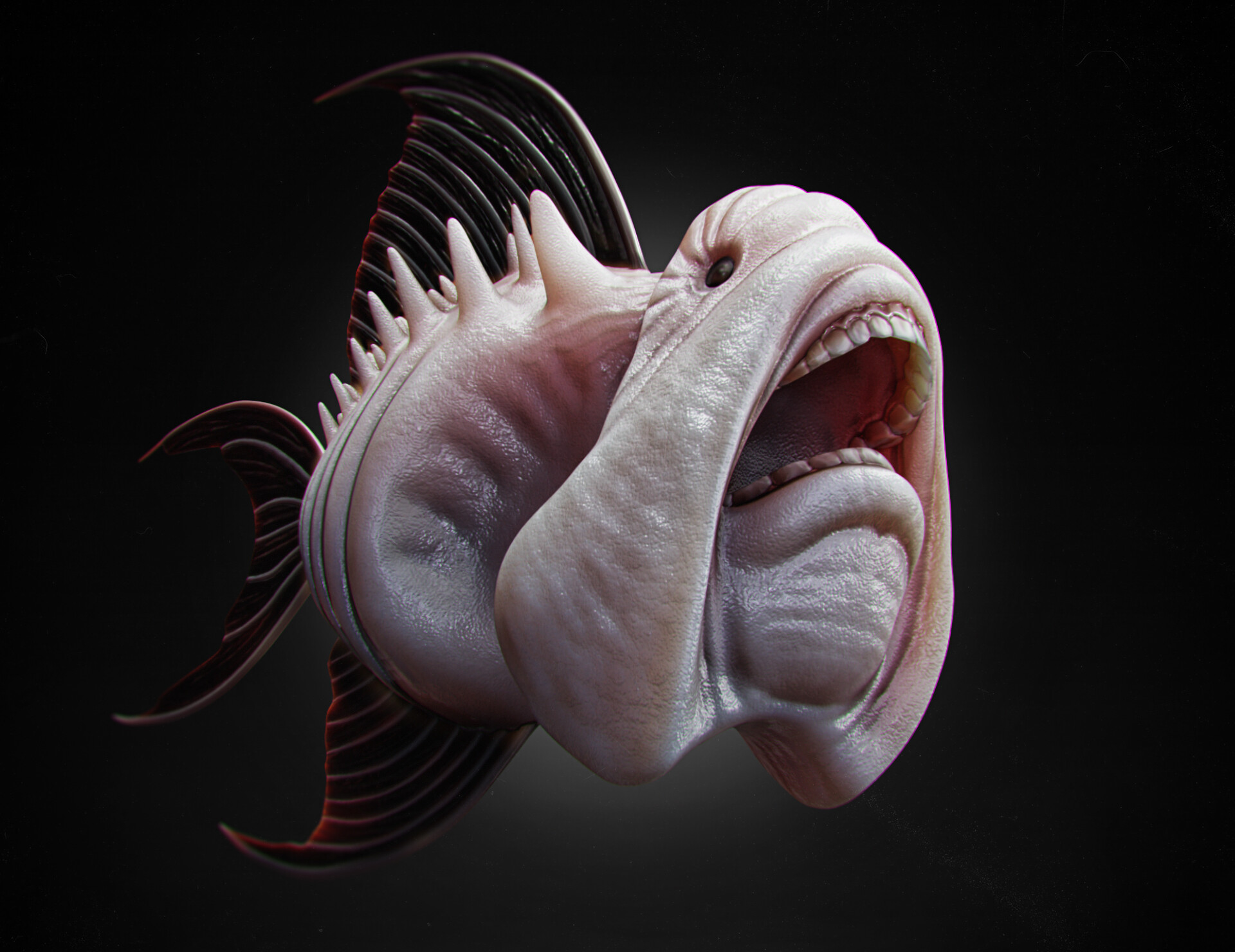 ArtStation - Dark Sea Creatures