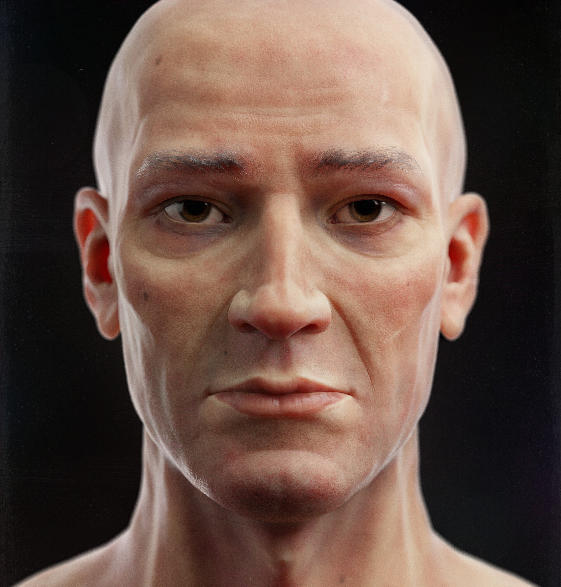 ArtStation - Realistic male portrait