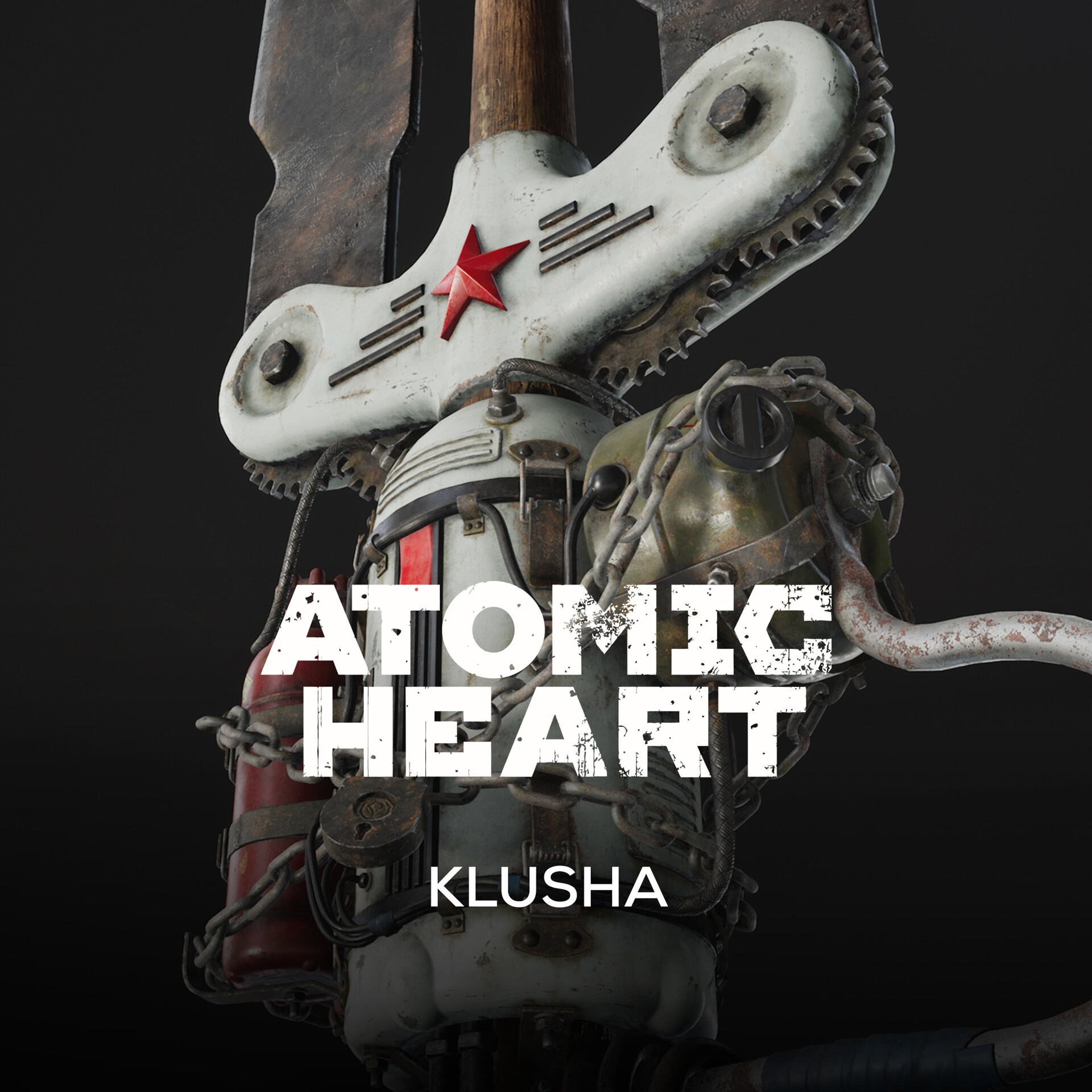 ArtStation - Atomic Heart – Klusha | 3D Weapon Game Art