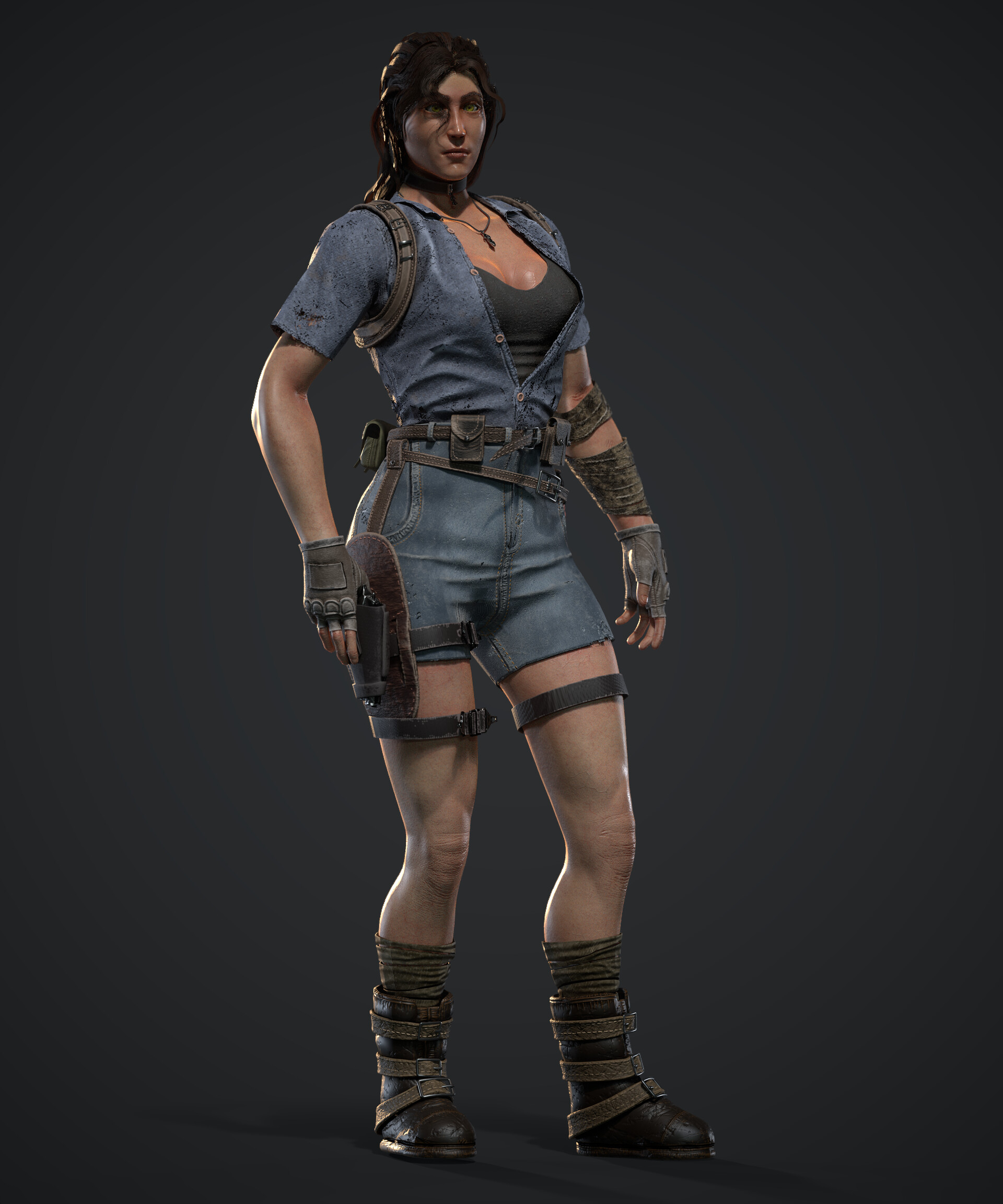 ArtStation - Selena (Game-res Character)