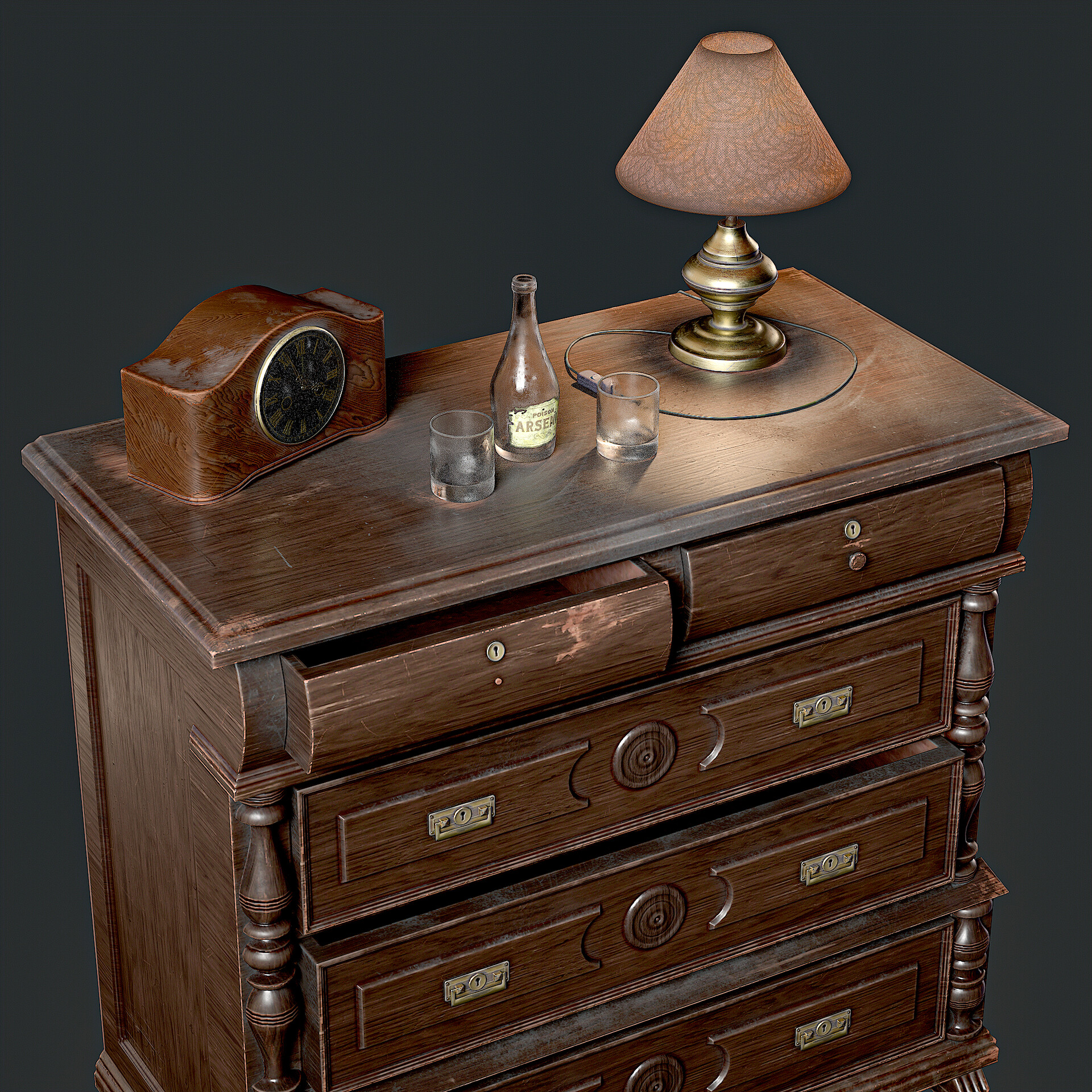 ArtStation - Old Dresser