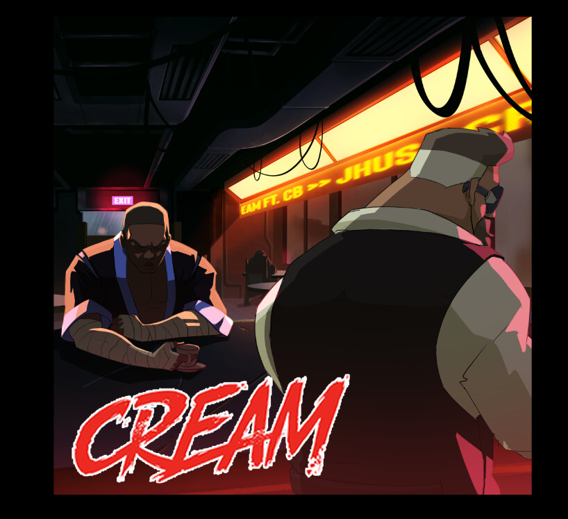 ArtStation - Cream full scenes.
