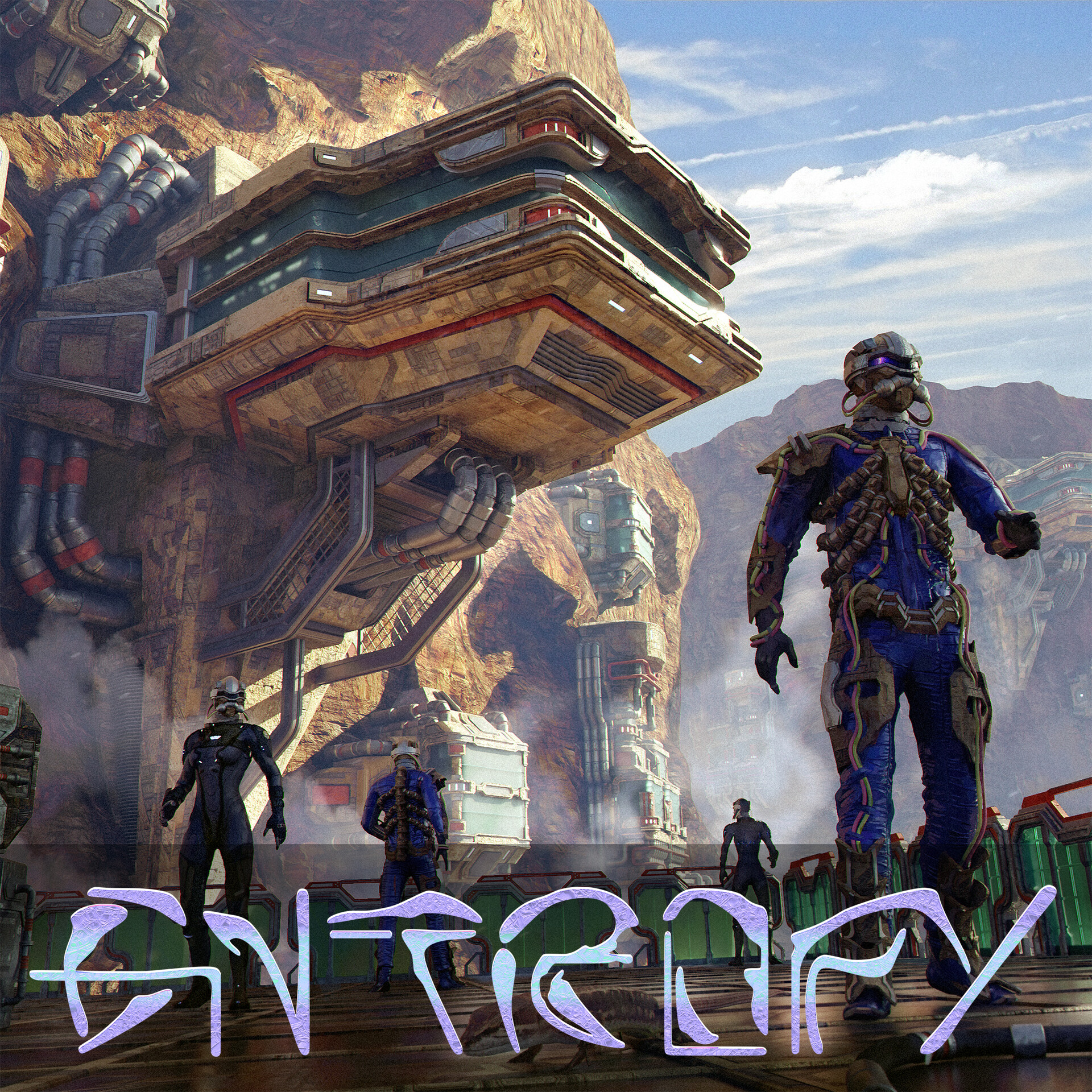 ArtStation - Cliffside Structures