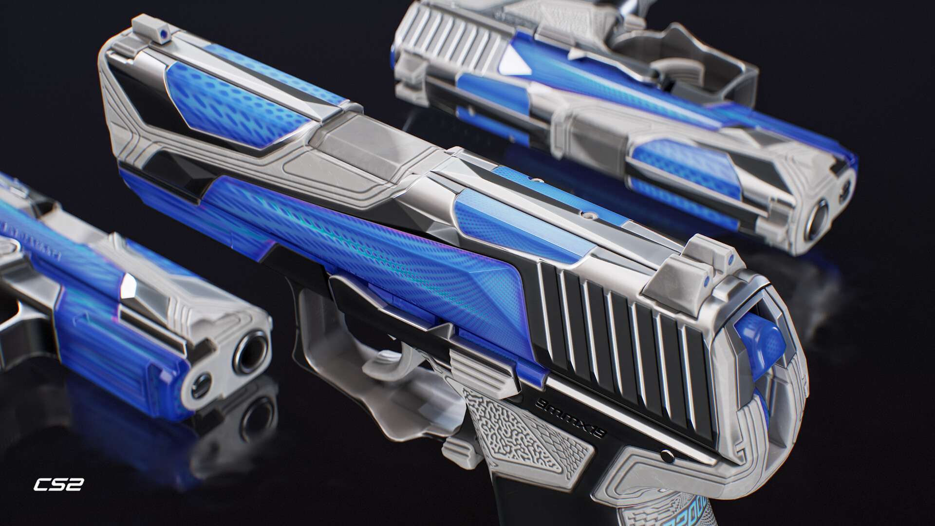 ArtStation - p2000 skins for CS2