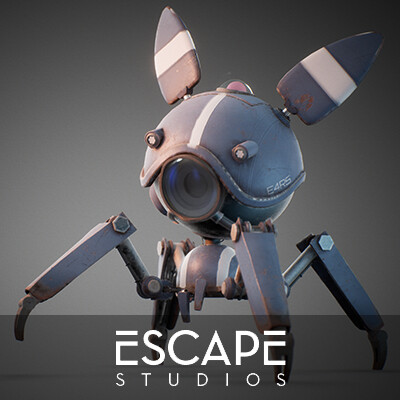 ArtStation - Quadruped Robot - E4R5