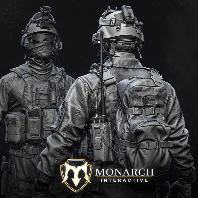 Monarch Interactive Game Studios - Military Soldier | Portfolio - 2024