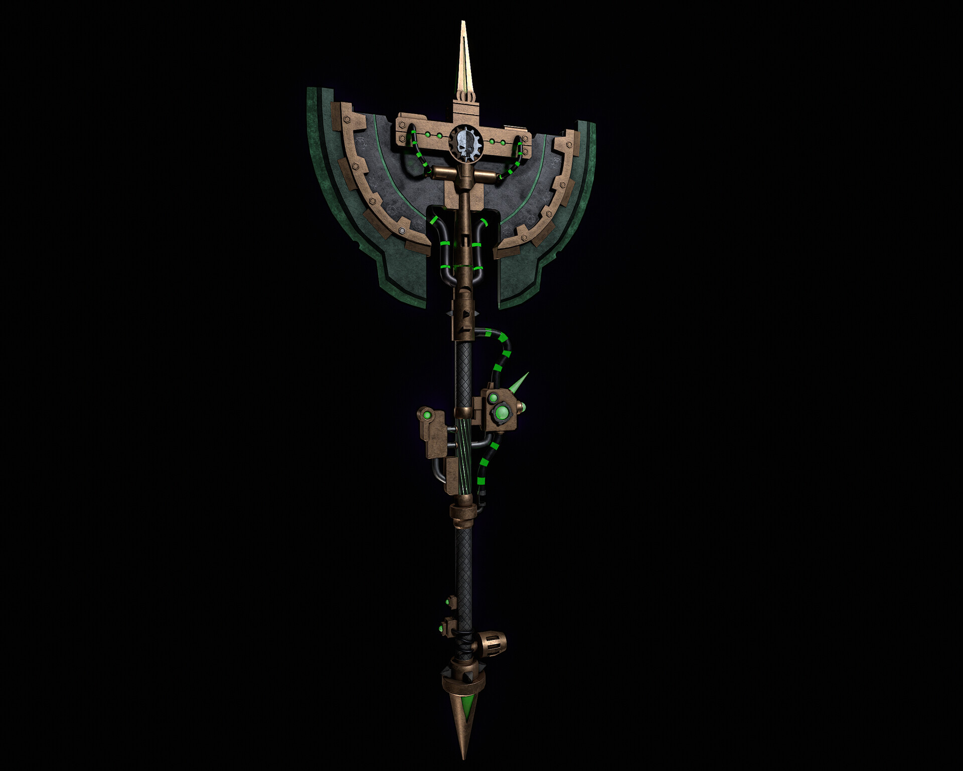 ArtStation - Adeptus Mechanicus axe