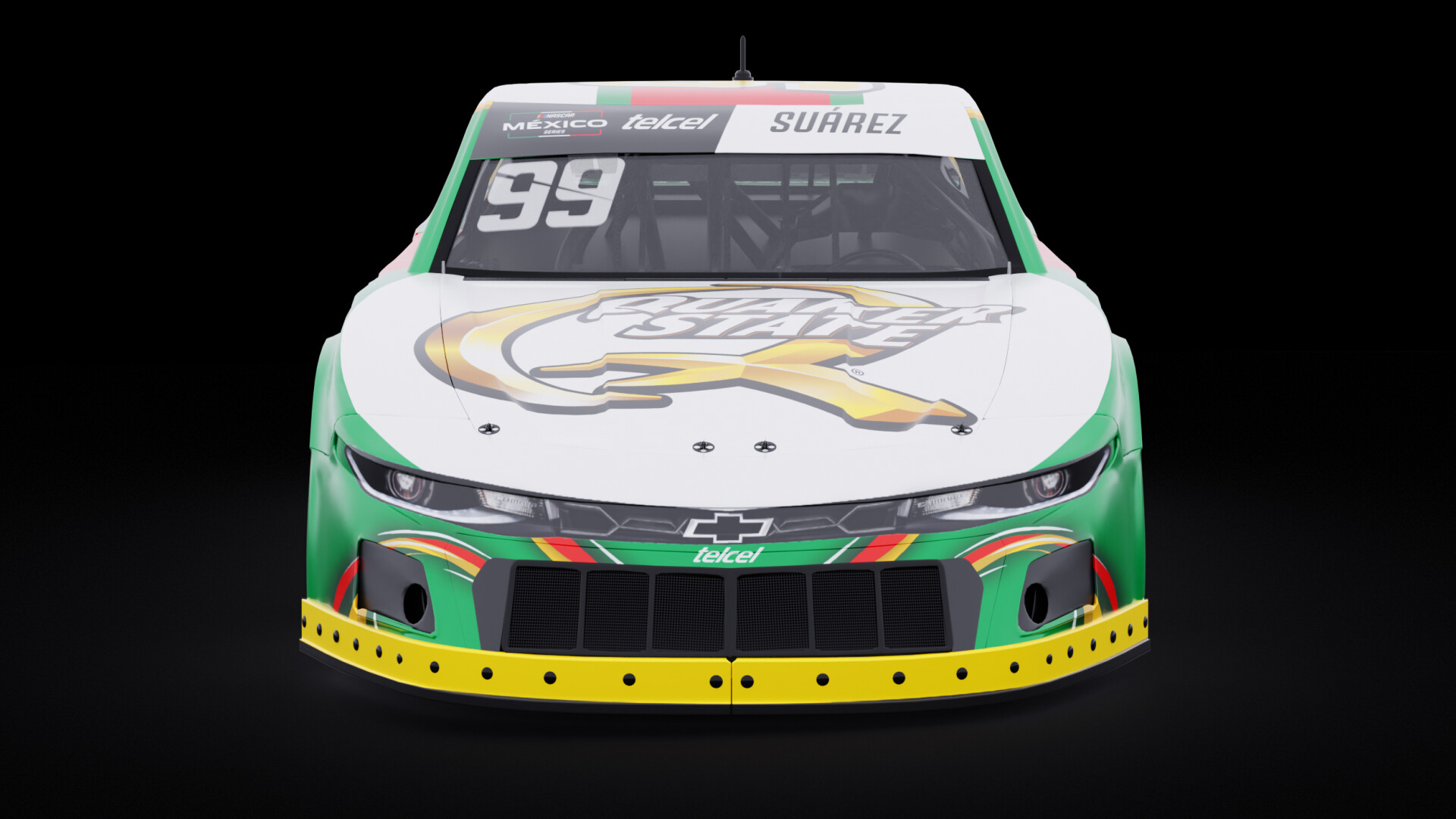 ArtStation - NASCAR - Trackhouse Racing Quaker State Partnership