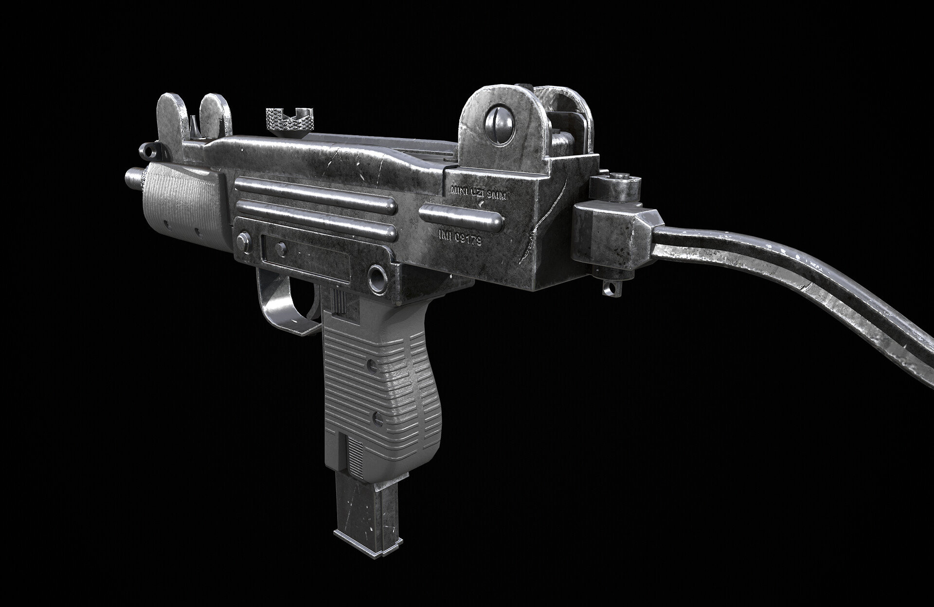 ArtStation - Mini UZI