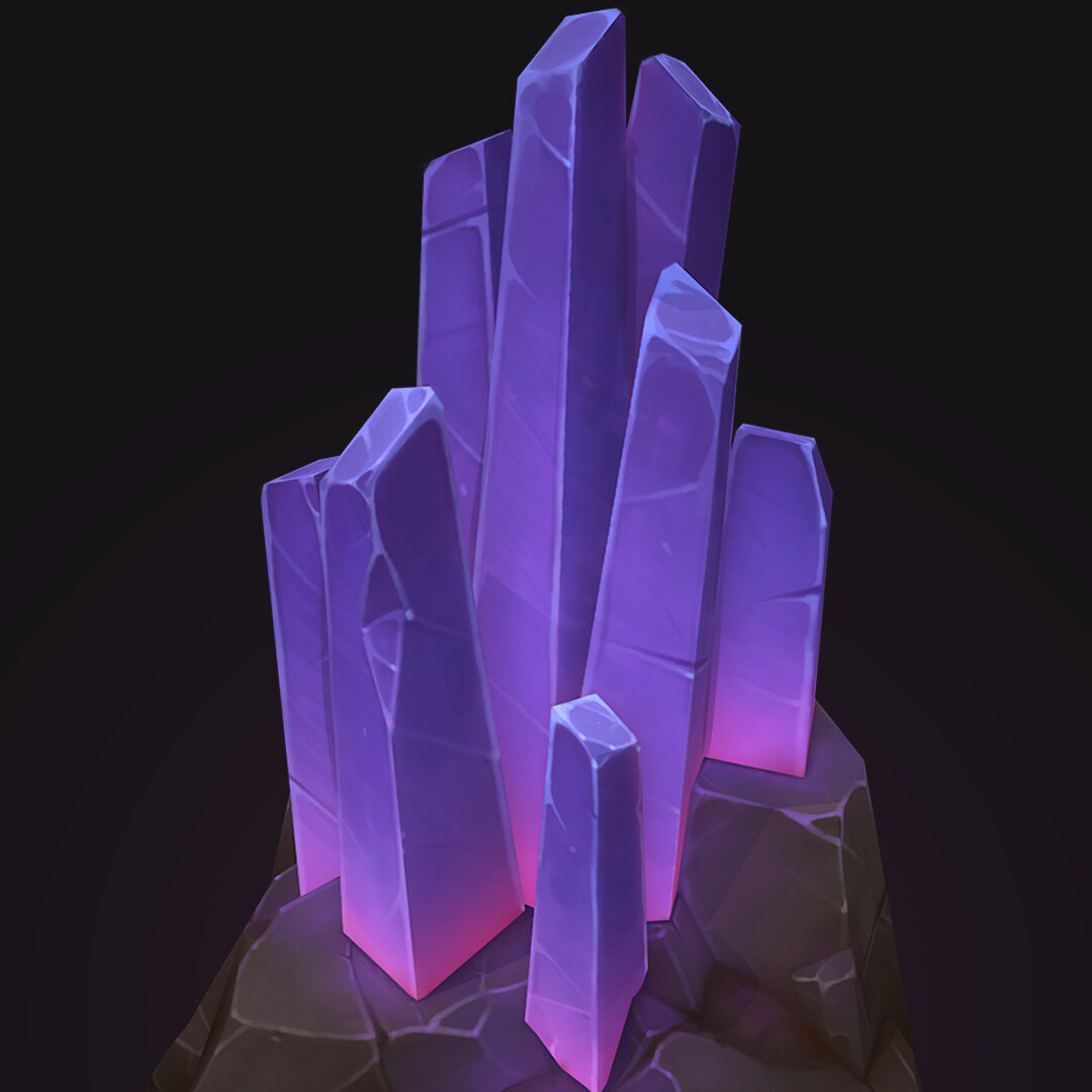 ArtStation - Crystal Mining Node