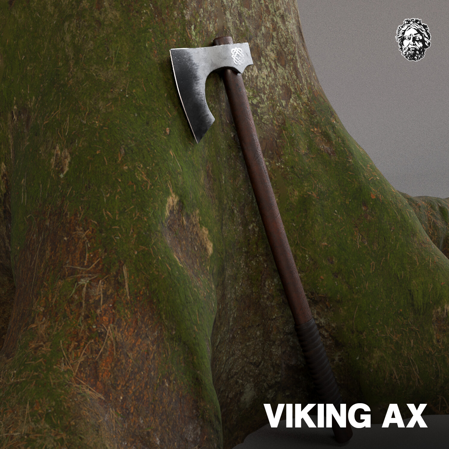 ArtStation - Viking Ax Model