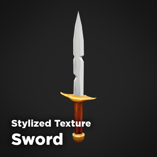 ArtStation - Stylized Sword