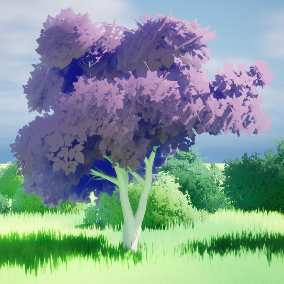 ArtStation - Stylized Foliage