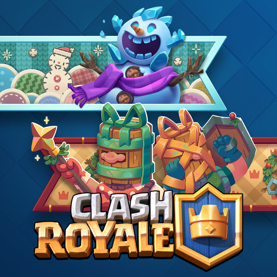 ArtStation - Clash Royale - Battle Banners: Holidays Season