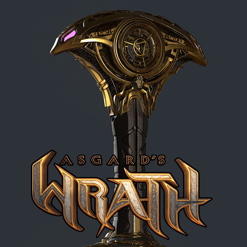 ArtStation - God Sword from Asgard's Wrath
