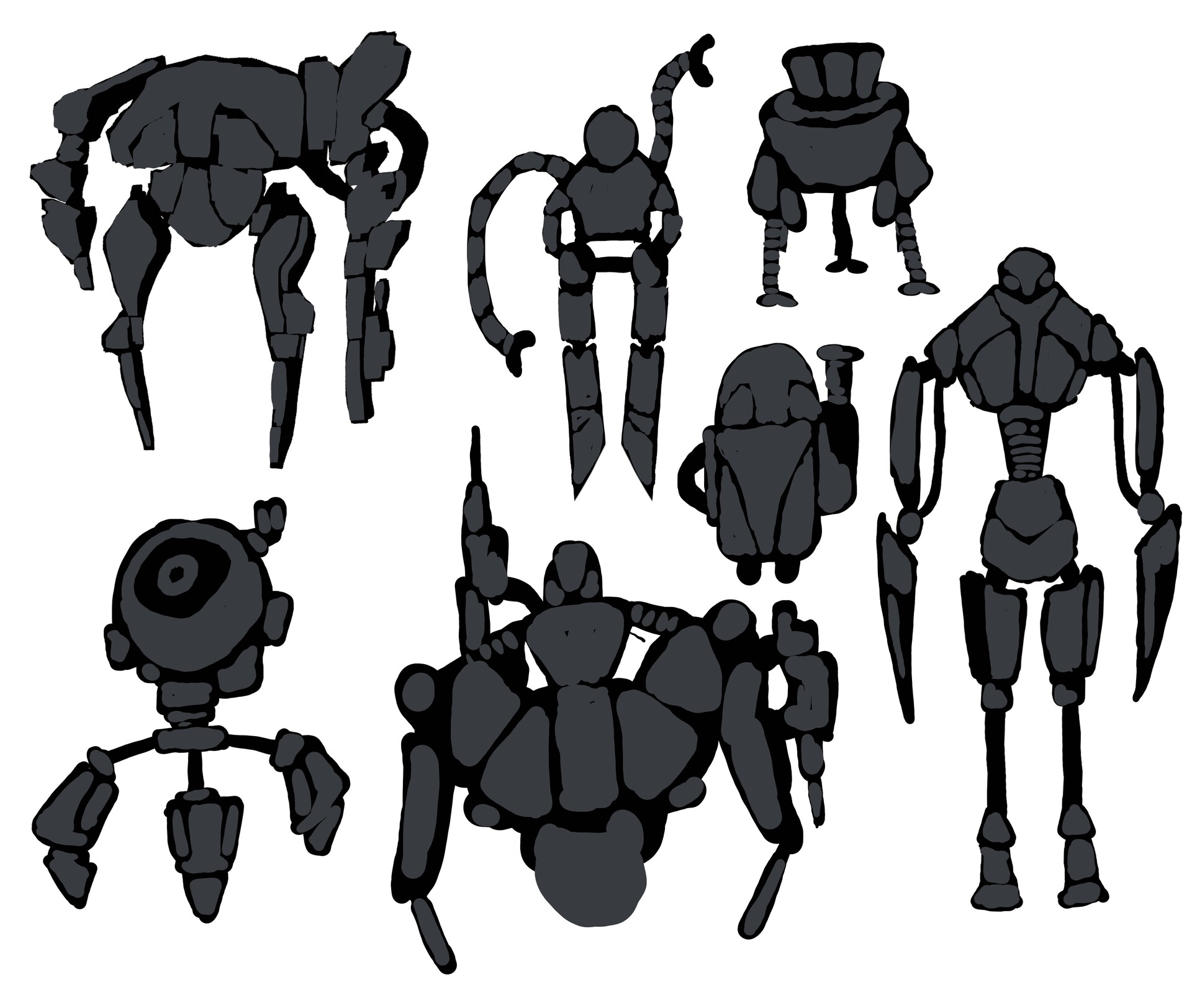 ArtStation - character design sheets and drawings