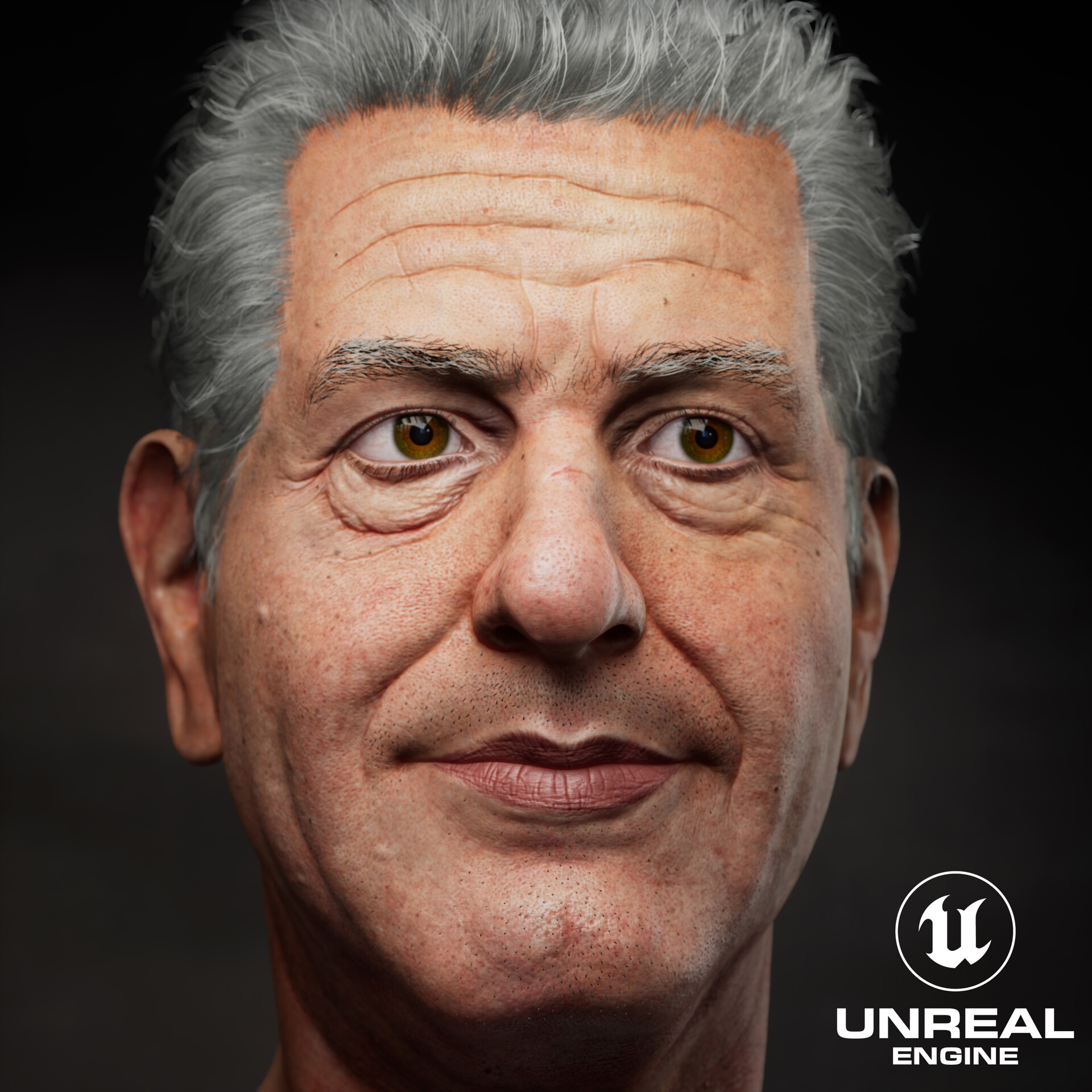 ArtStation - Anthony Bourdain Tribute