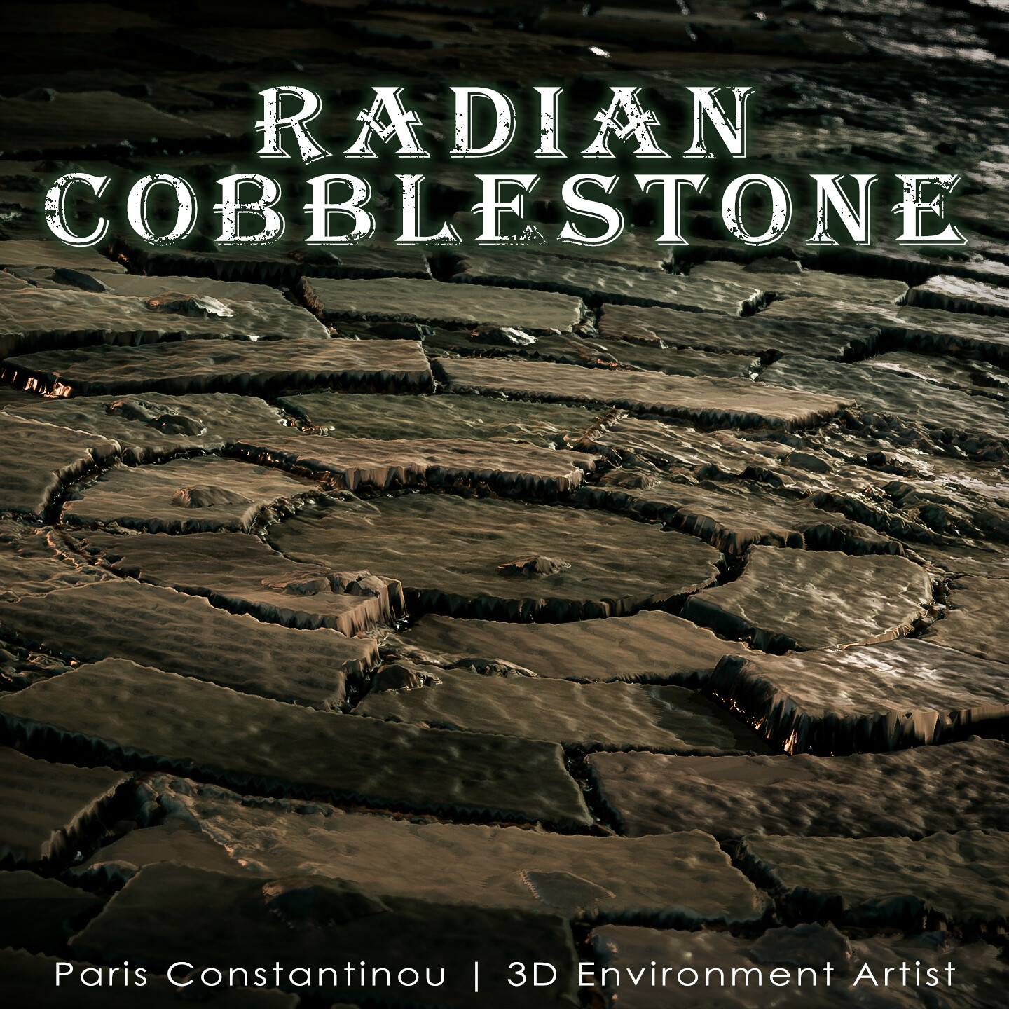 ArtStation - Radian Cobblestone | Material Study