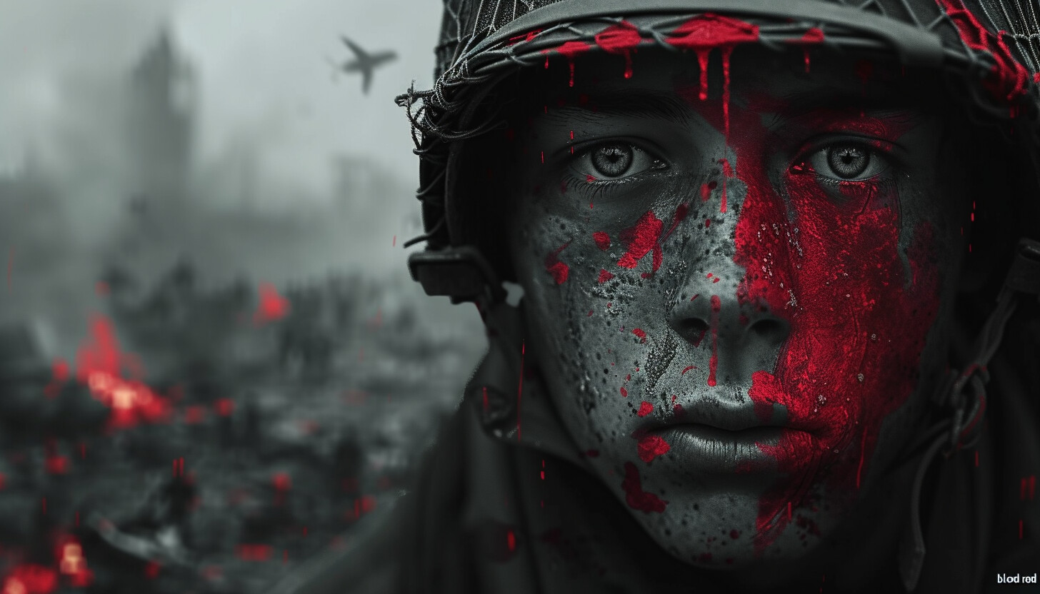 ArtStation - Shadows of Sacrifice: WW2 Battlefield Reflections in ...