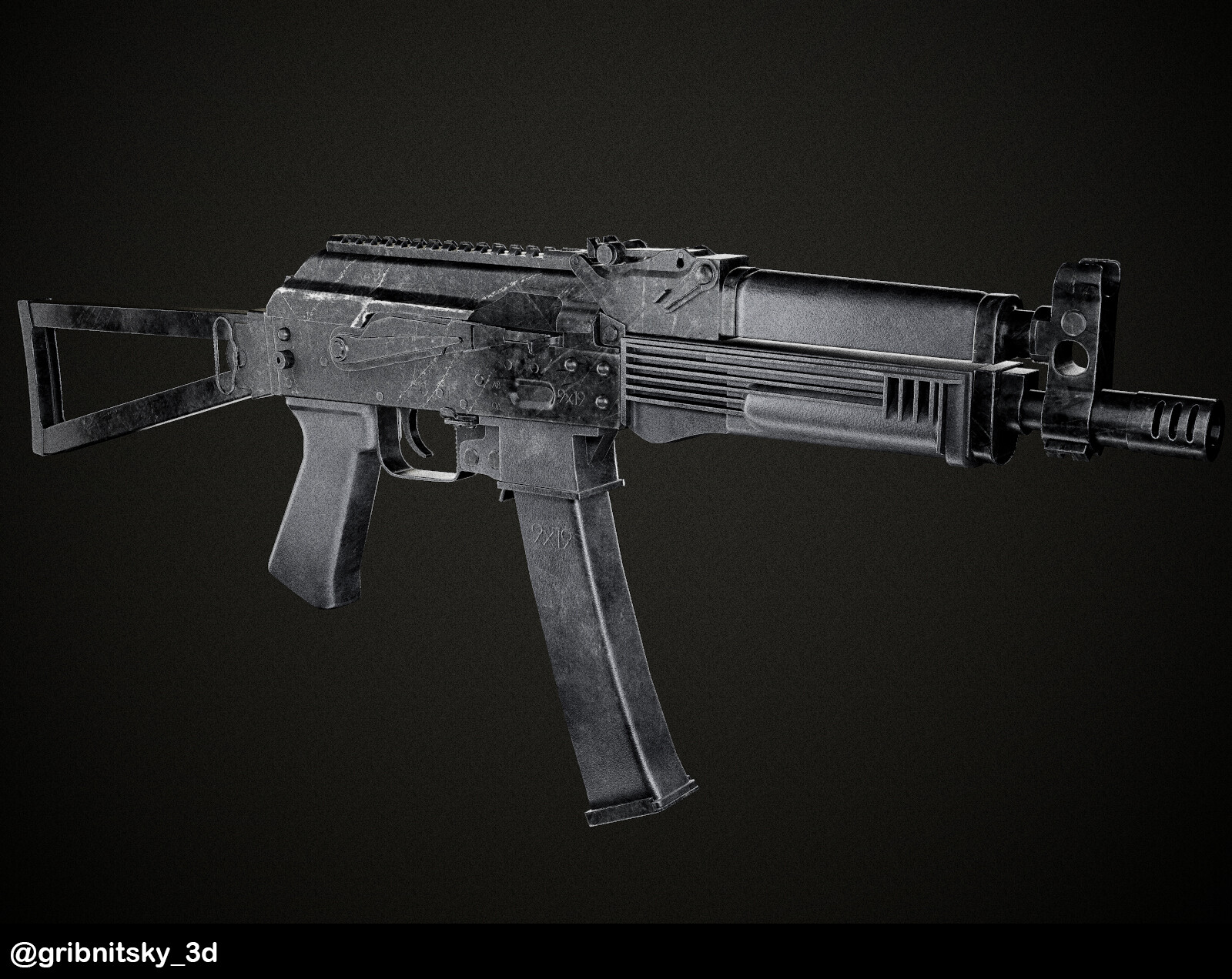 ArtStation - PP-19-01 Vityaz