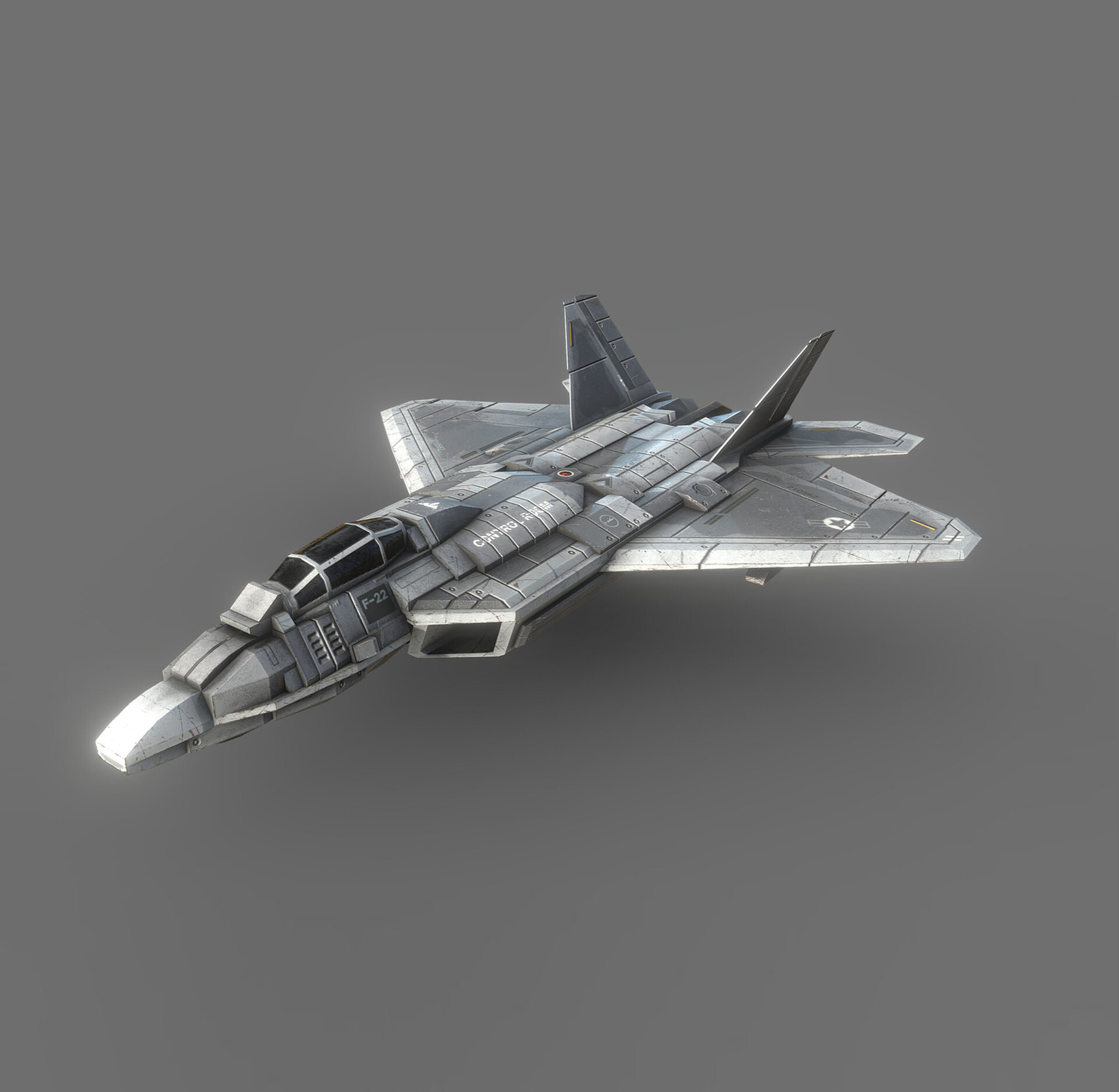 ArtStation - F-22 Raptor