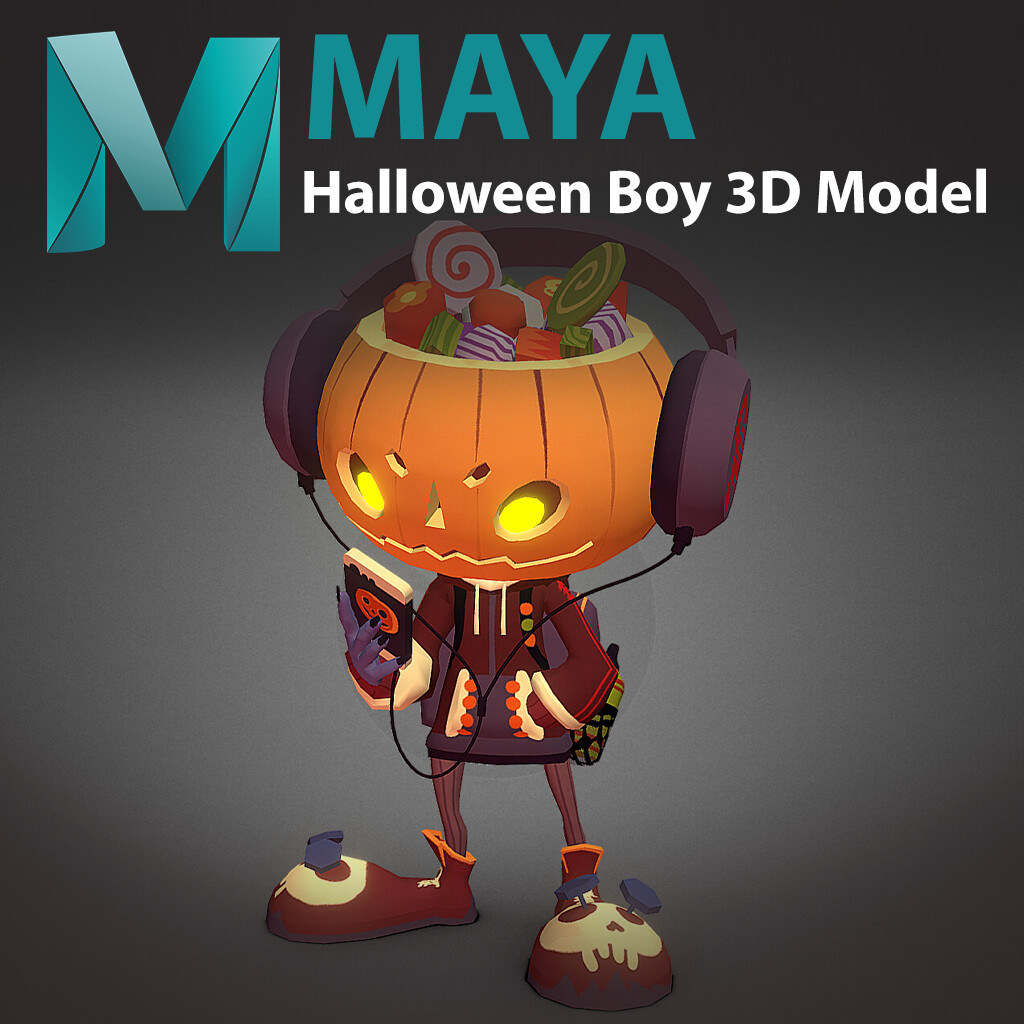 Tamara Orlova Technical Artist - Halloween Delivery Boy