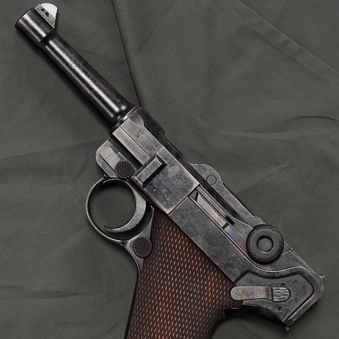 ArtStation - Luger P08
