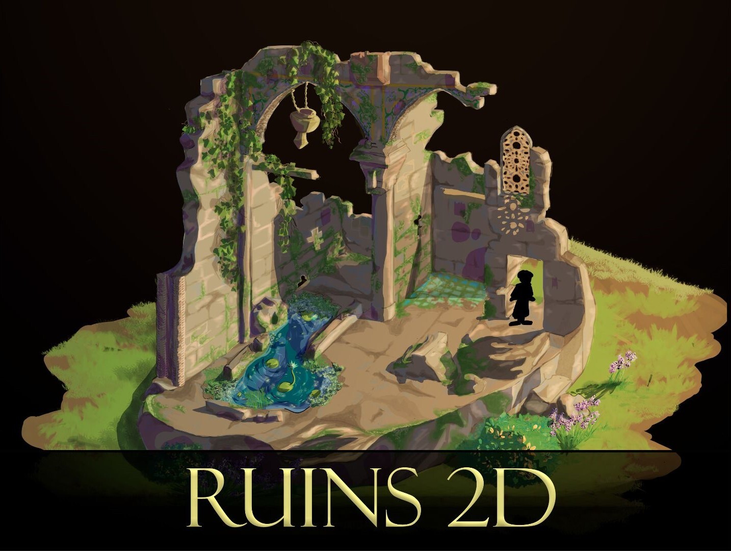 ArtStation - Ruins 2D