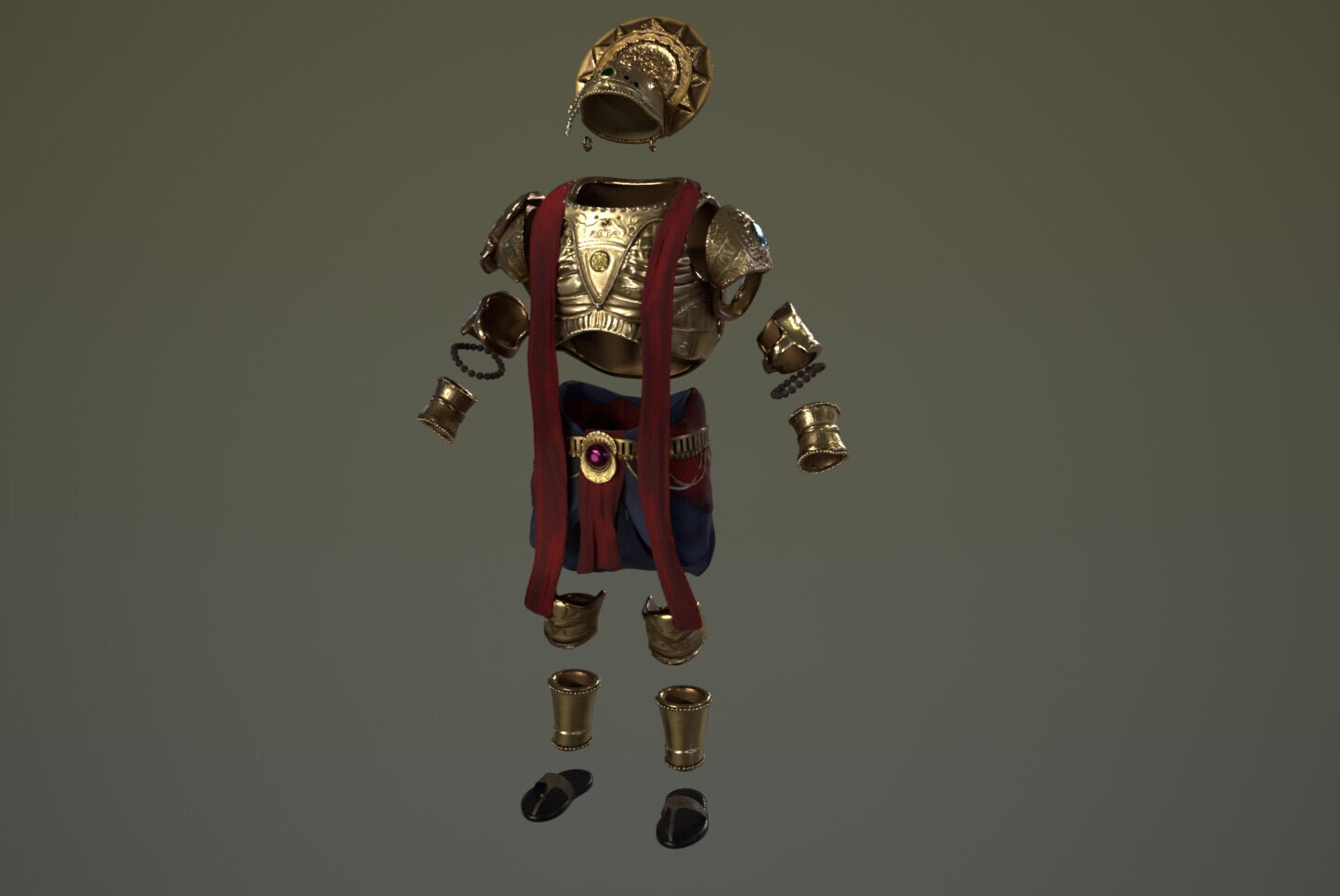 ArtStation - Hanuman Armor