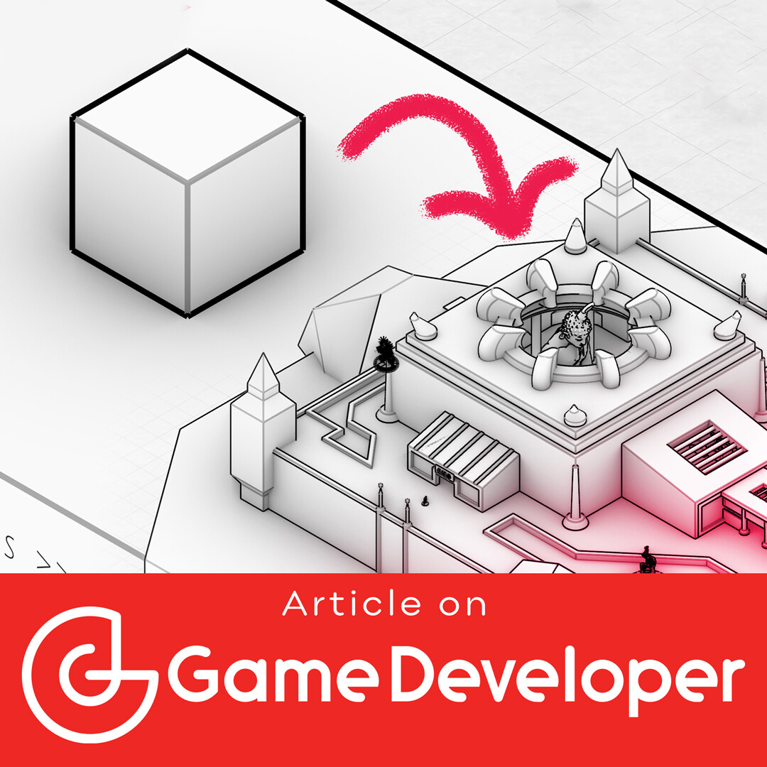 ArtStation - Level Design Article: Process #01 - Cube to Temple