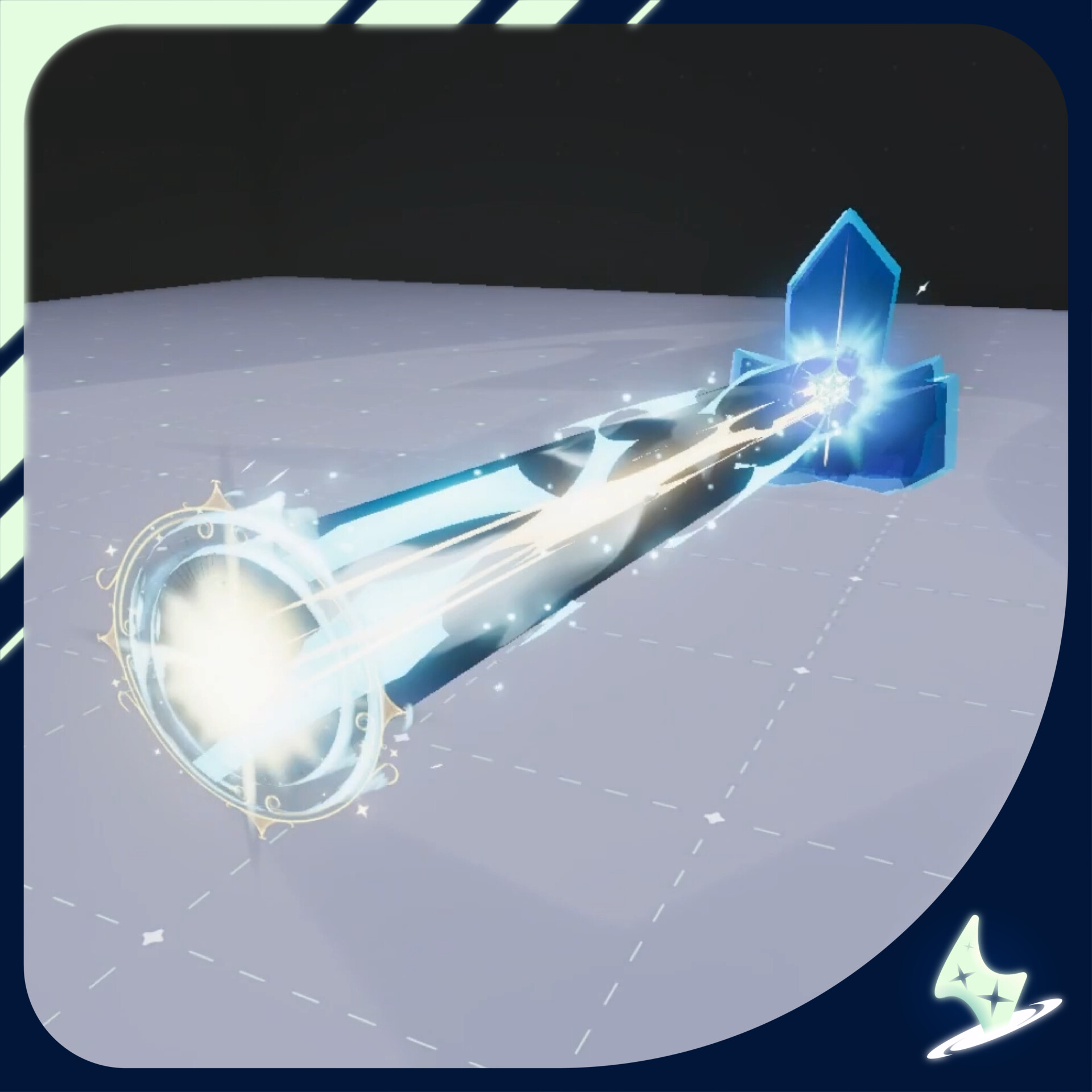 ArtStation - VFX - Snow Crystal Beam