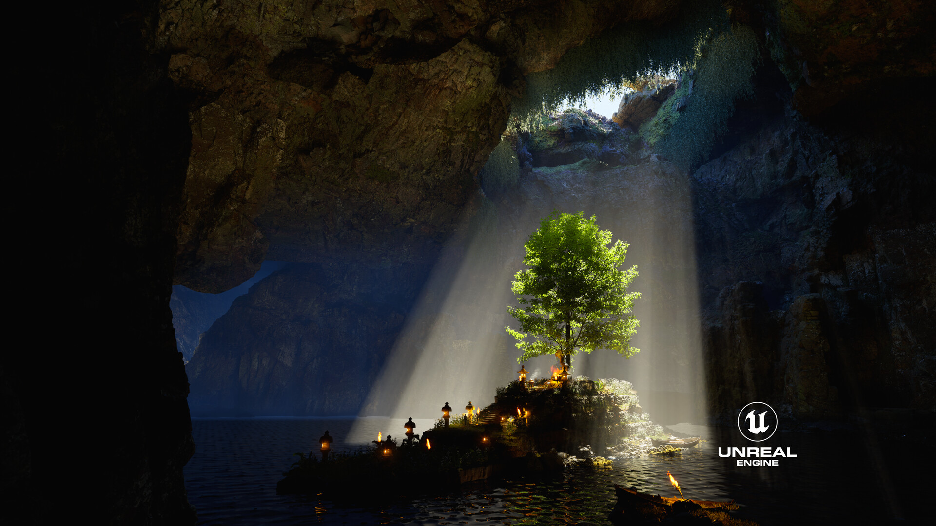 ArtStation - Cave of light