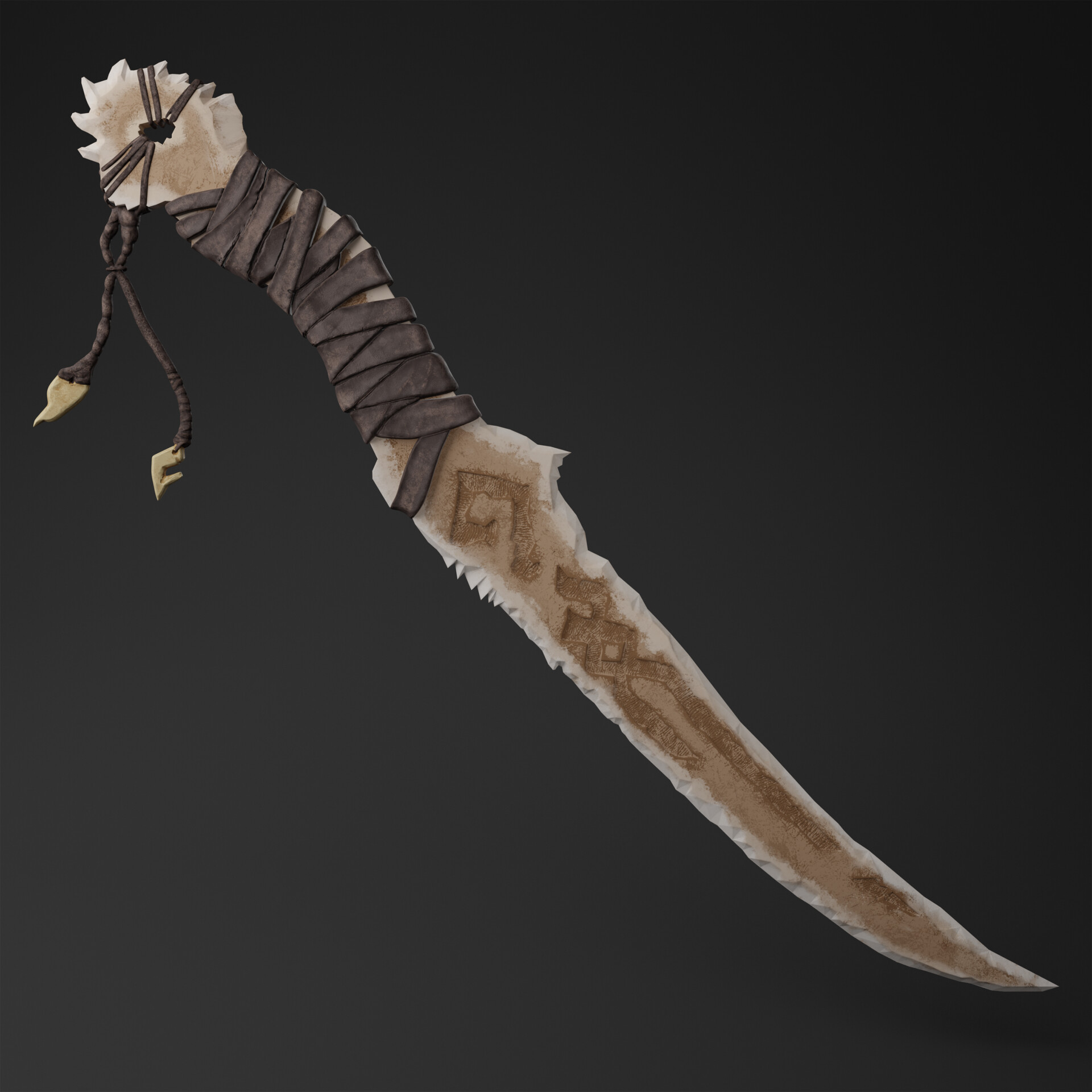 ArtStation - Skywind Bone Knife
